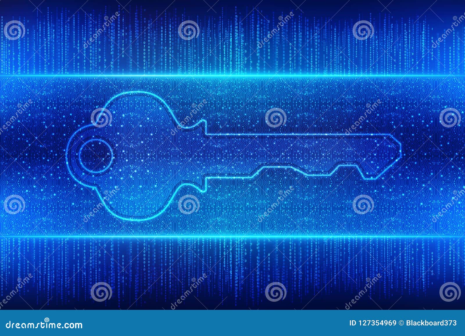 Key in Digital Background, Security Concept Background Stock ...