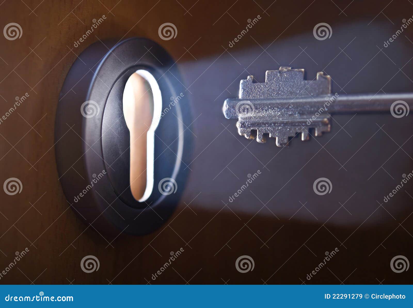 Key and door stock image. Image of structure, security - 22291279