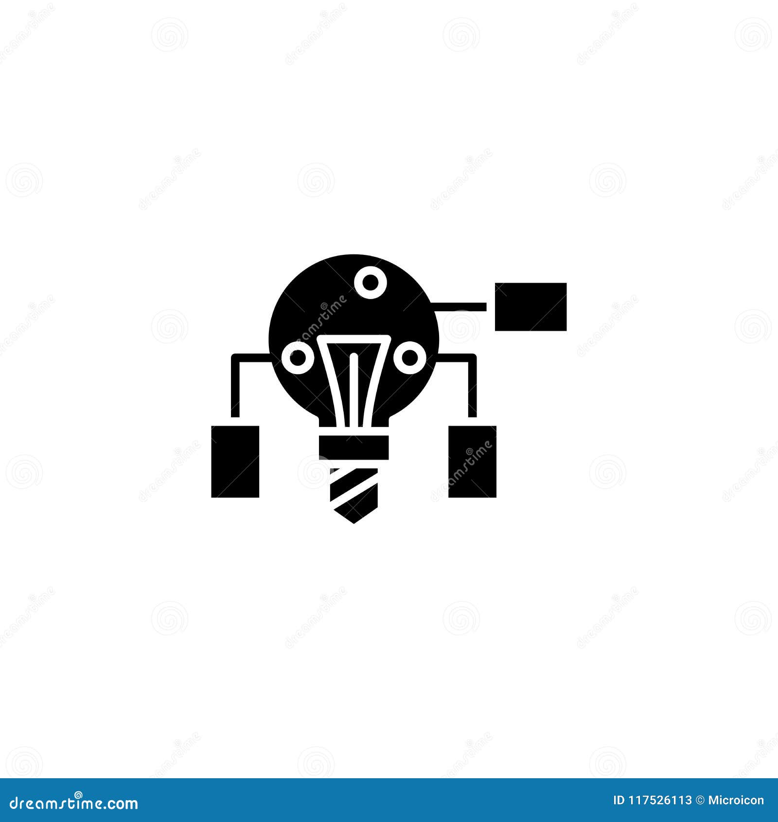 Key Elements Black Icon Concept. Key Elements Flat Vector Symbol, Sign ...