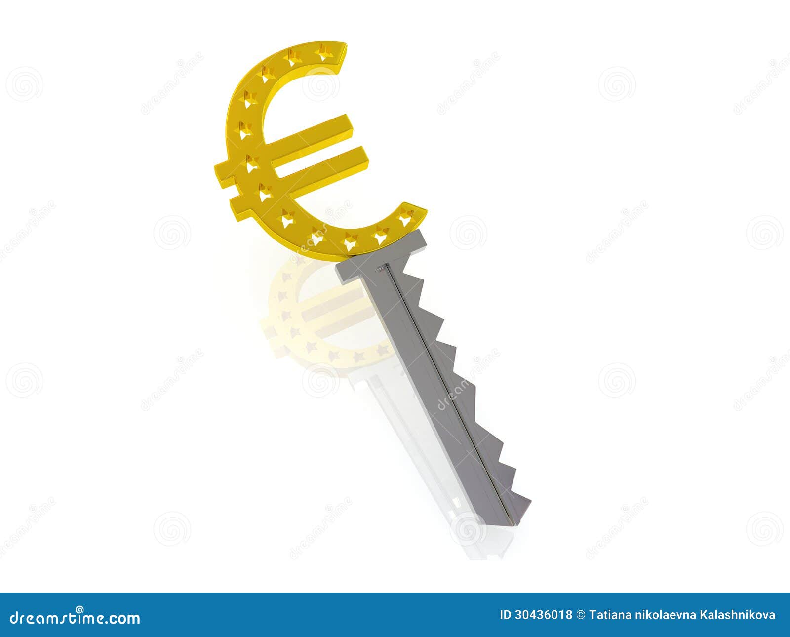 Key and euro stock illustration. Illustration of lock - 30436018