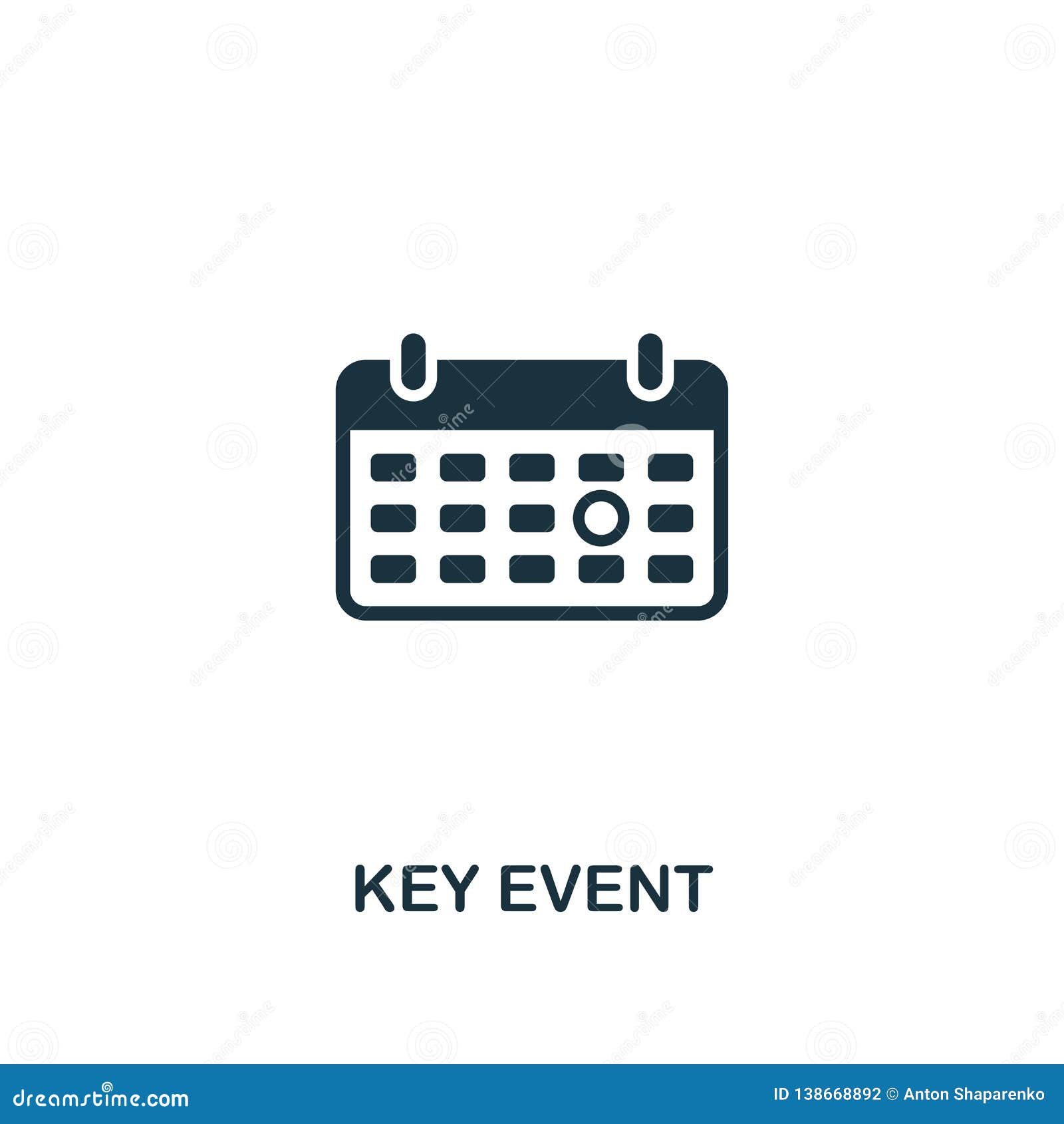 Key Event Icon. Premium Style Design from Business Management Icon ...