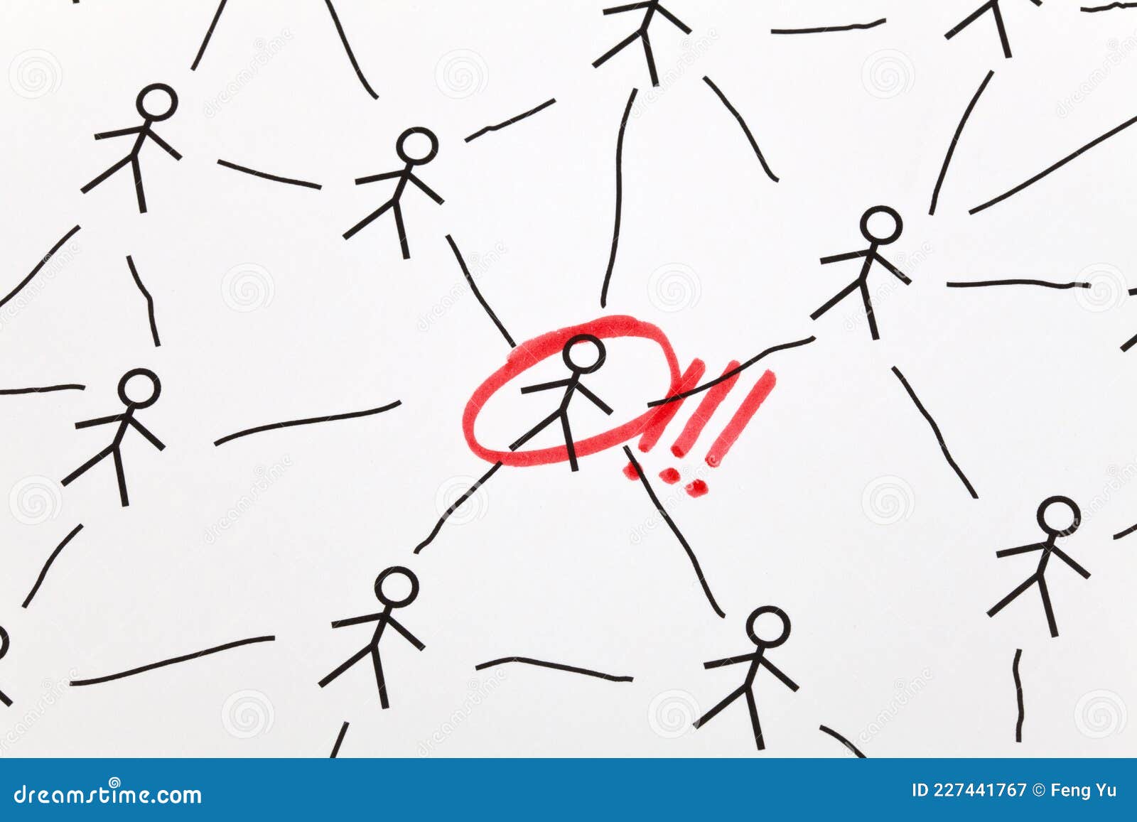 Key figure concept stock illustration. Illustration of sketching ...