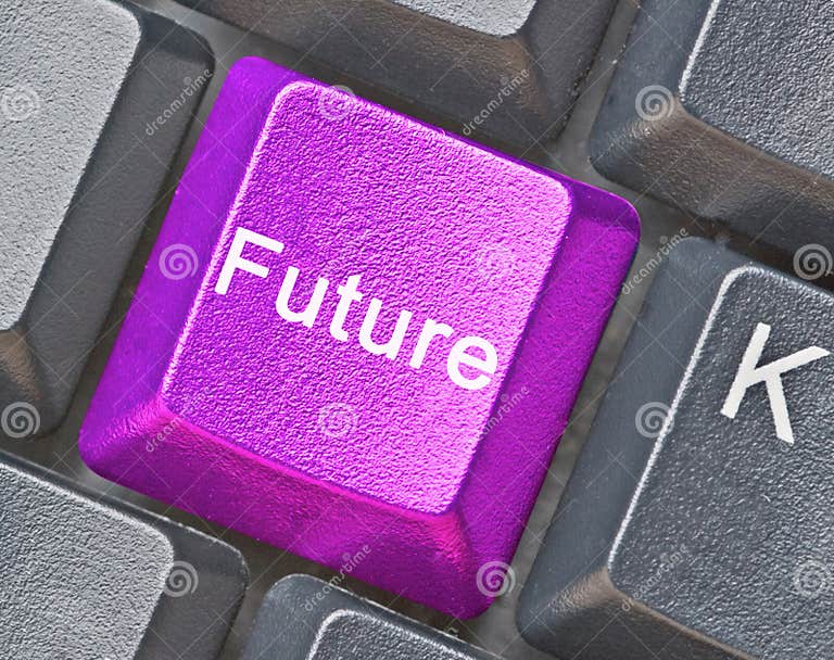 Key for future stock image. Image of letters, closeup - 16524353