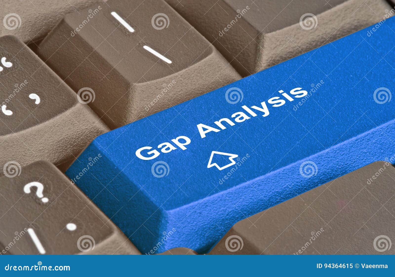 Key for gap analysis stock image. Image of pack, business - 94364615