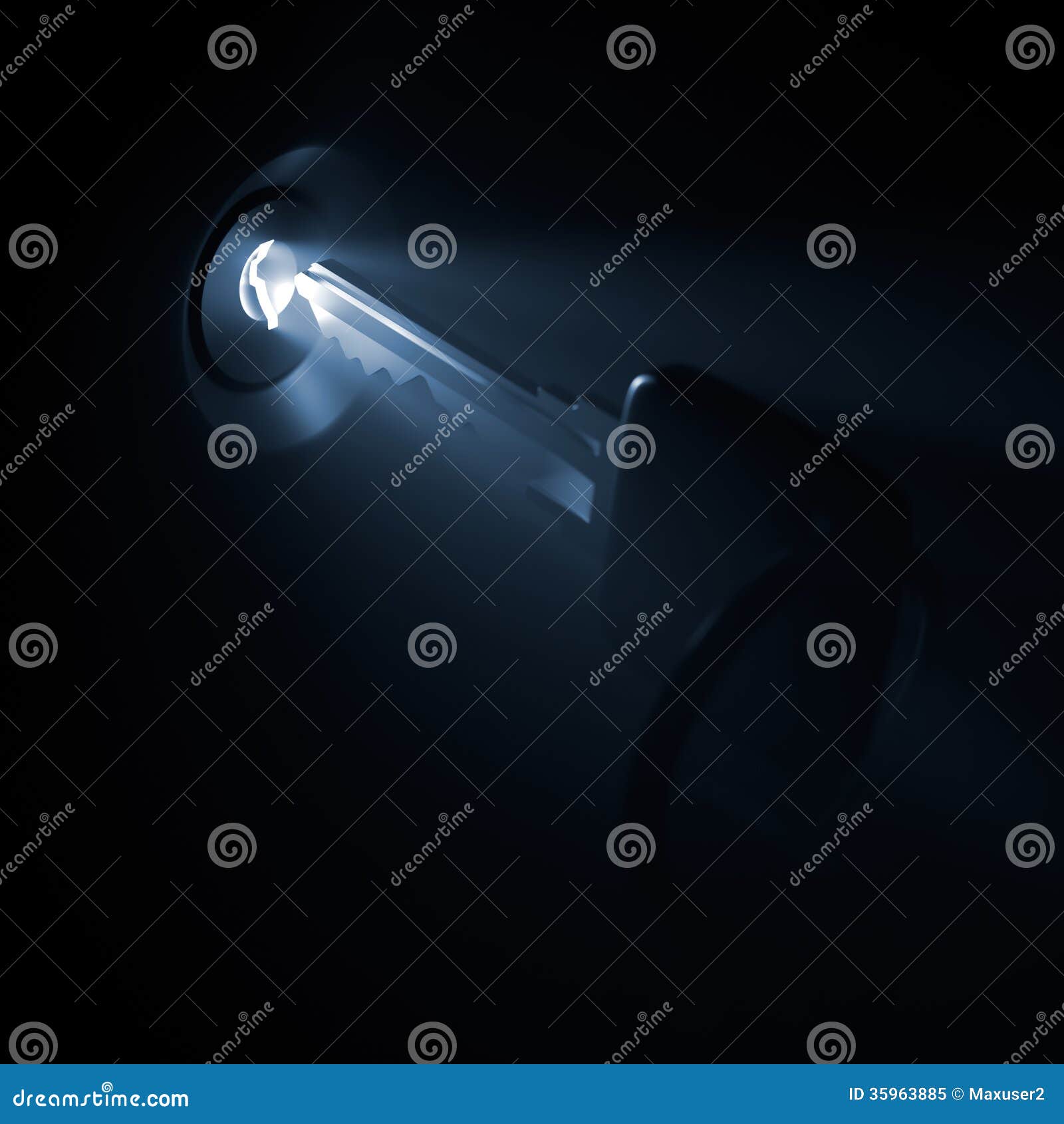 Key and Glowing Keyhole stock image. Image of opening - 35963885