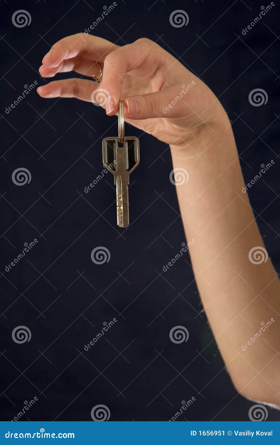Key in hand stock image. Image of agent, clef, open, door - 1656951