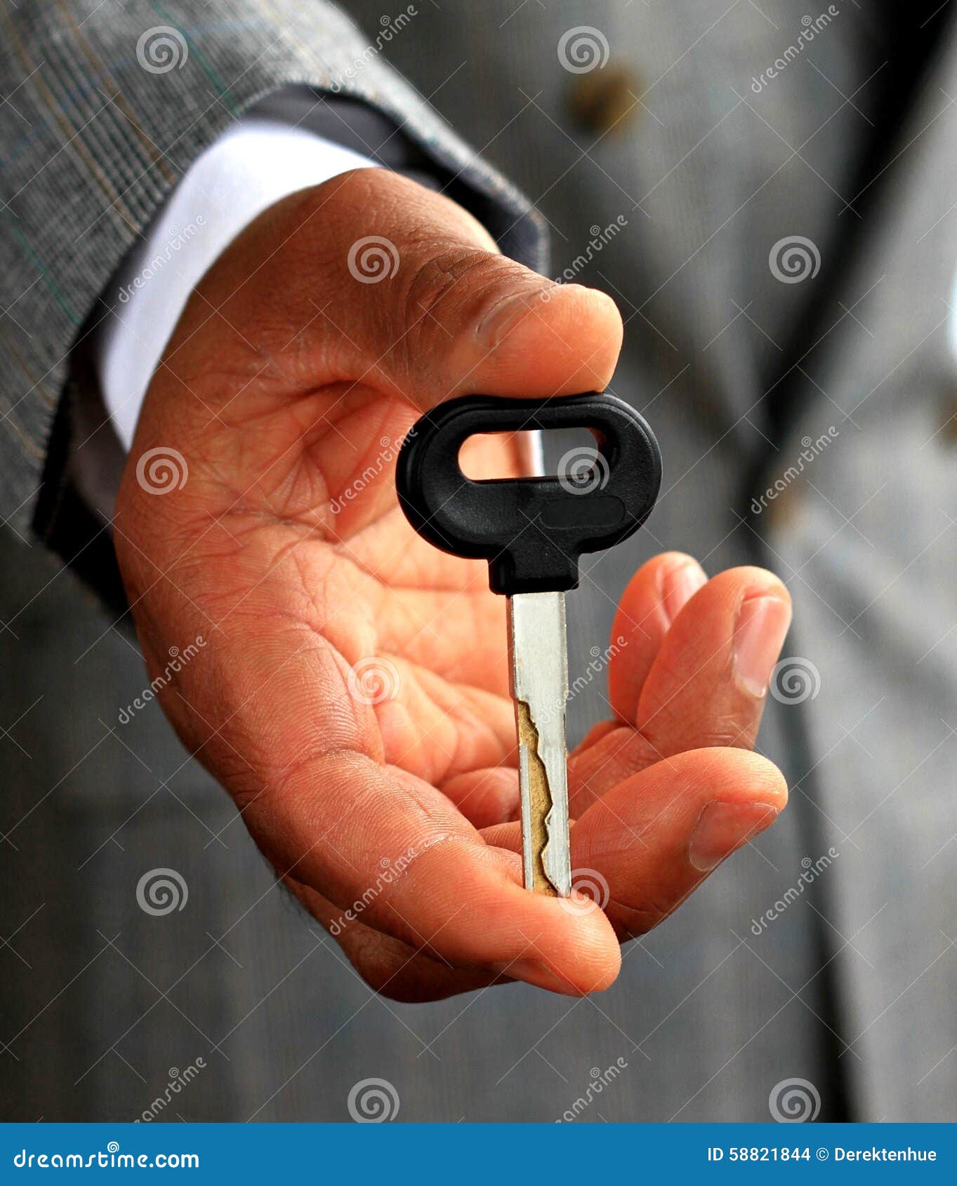 Key and hand stock photo. Image of hold, control, gift - 58821844
