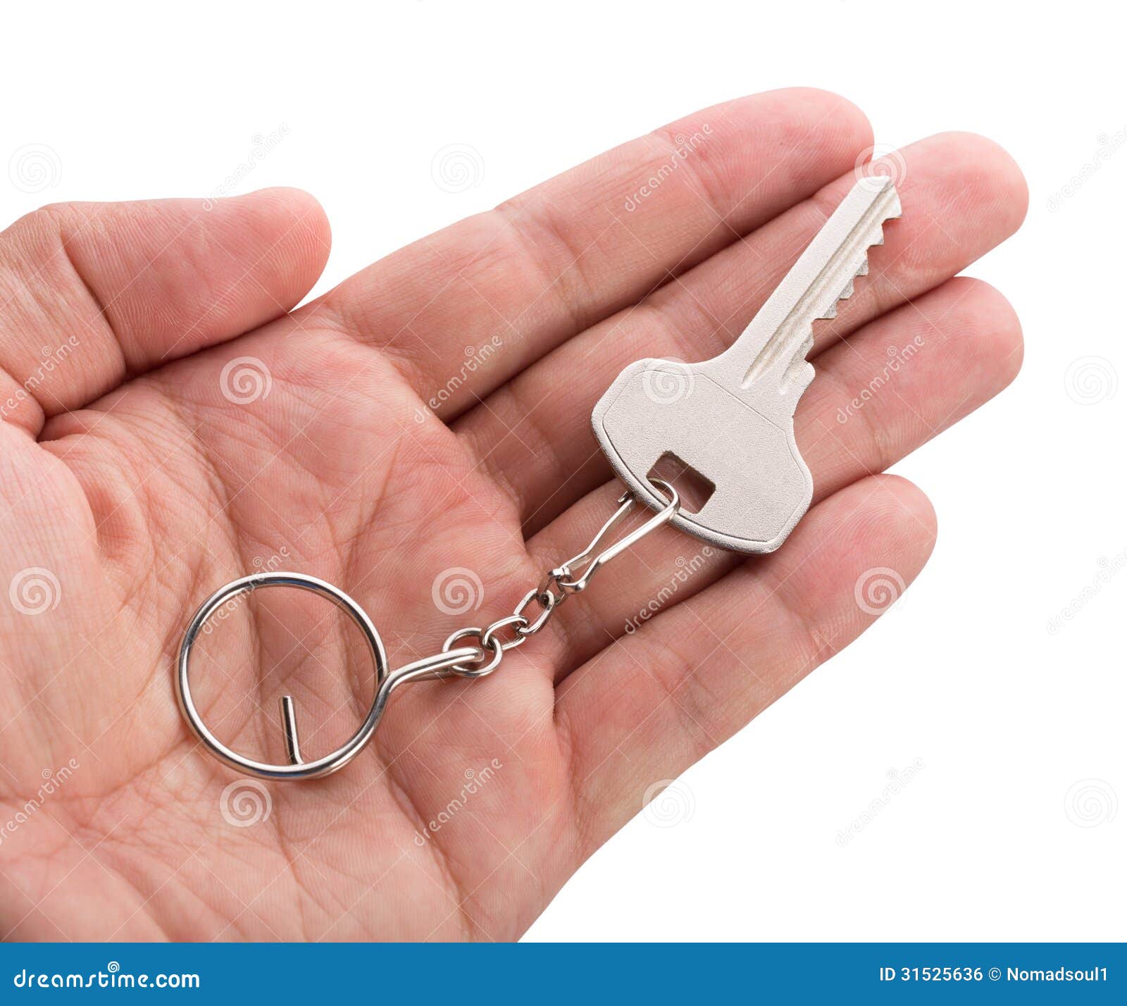 Key in hand stock photo. Image of person, business, handing - 31525636