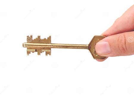 Key in a Hand from the Lock Stock Photo - Image of house, mortgage: 318684