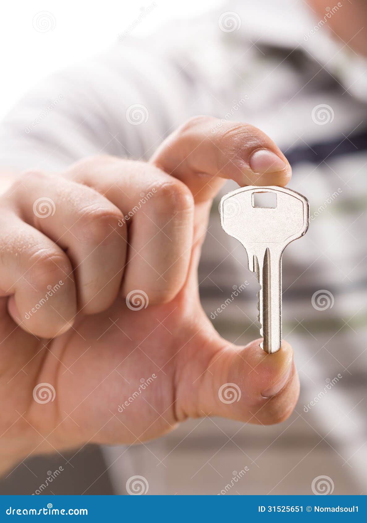 Key in hand stock image. Image of white, person, giving - 31525651