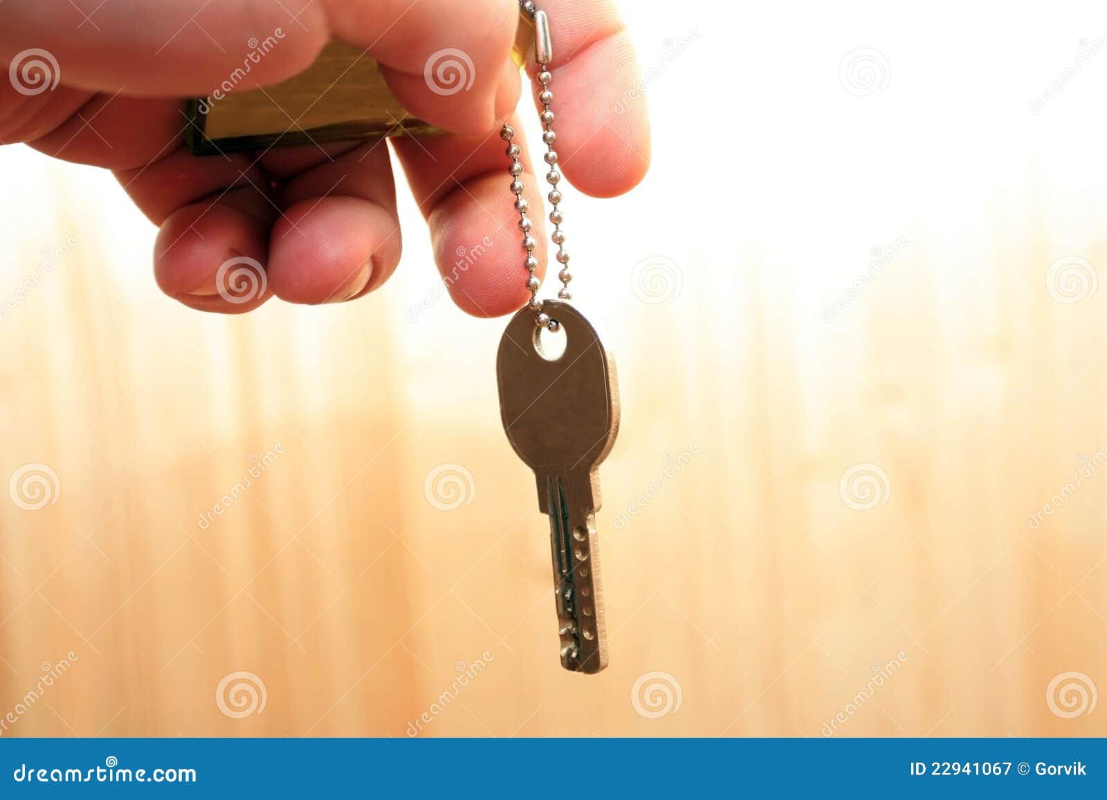 Key in a hand of the man stock image. Image of reliability - 22941067