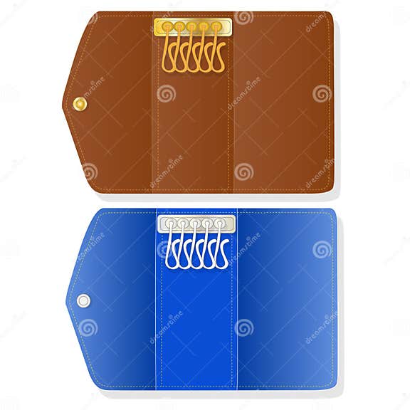 Key Holder Vector Illustration Stock Vector - Illustration of trinket ...