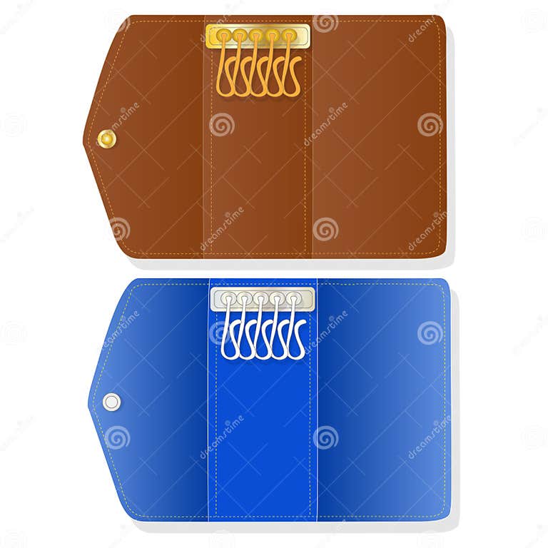 Key Holder Vector Illustration Stock Vector - Illustration of trinket ...