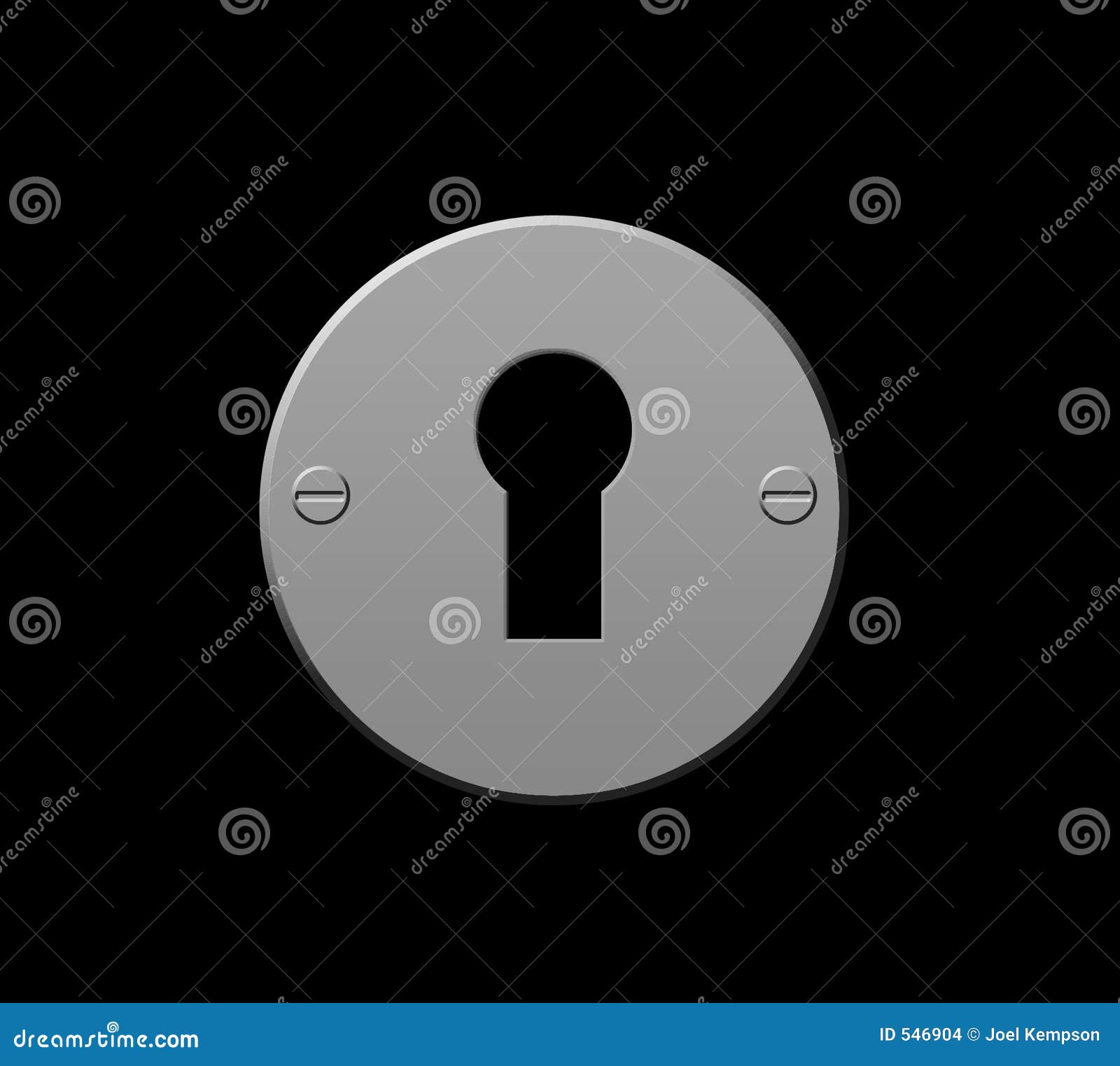 Key Hole stock illustration. Illustration of close, entry - 546904