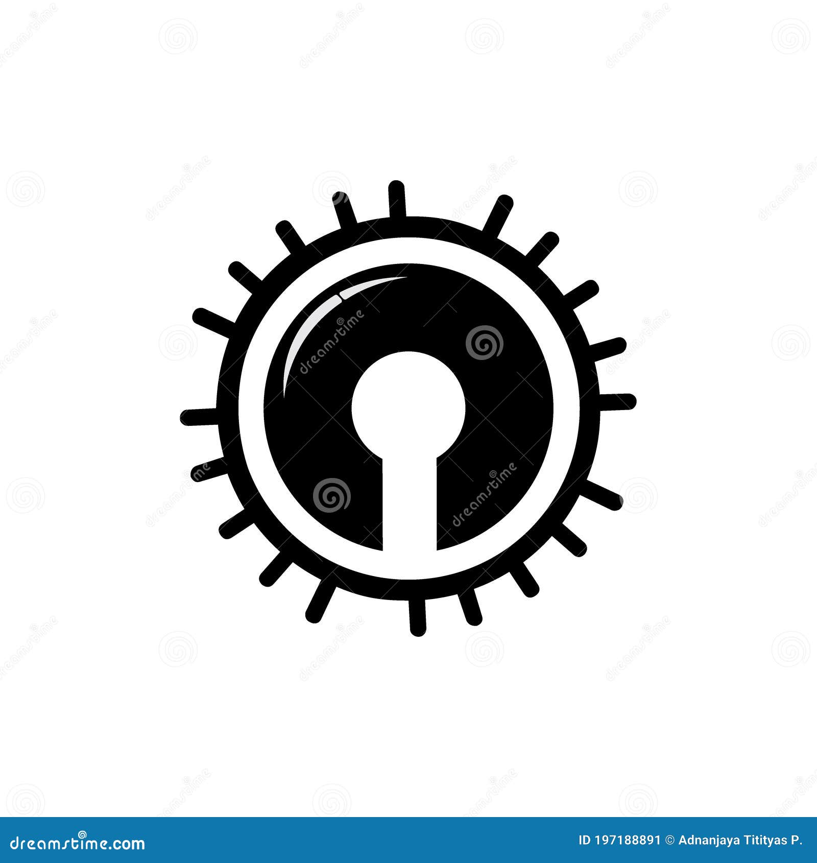 Key Hole Abstract Logo Vector Stock Vector - Illustration of password ...