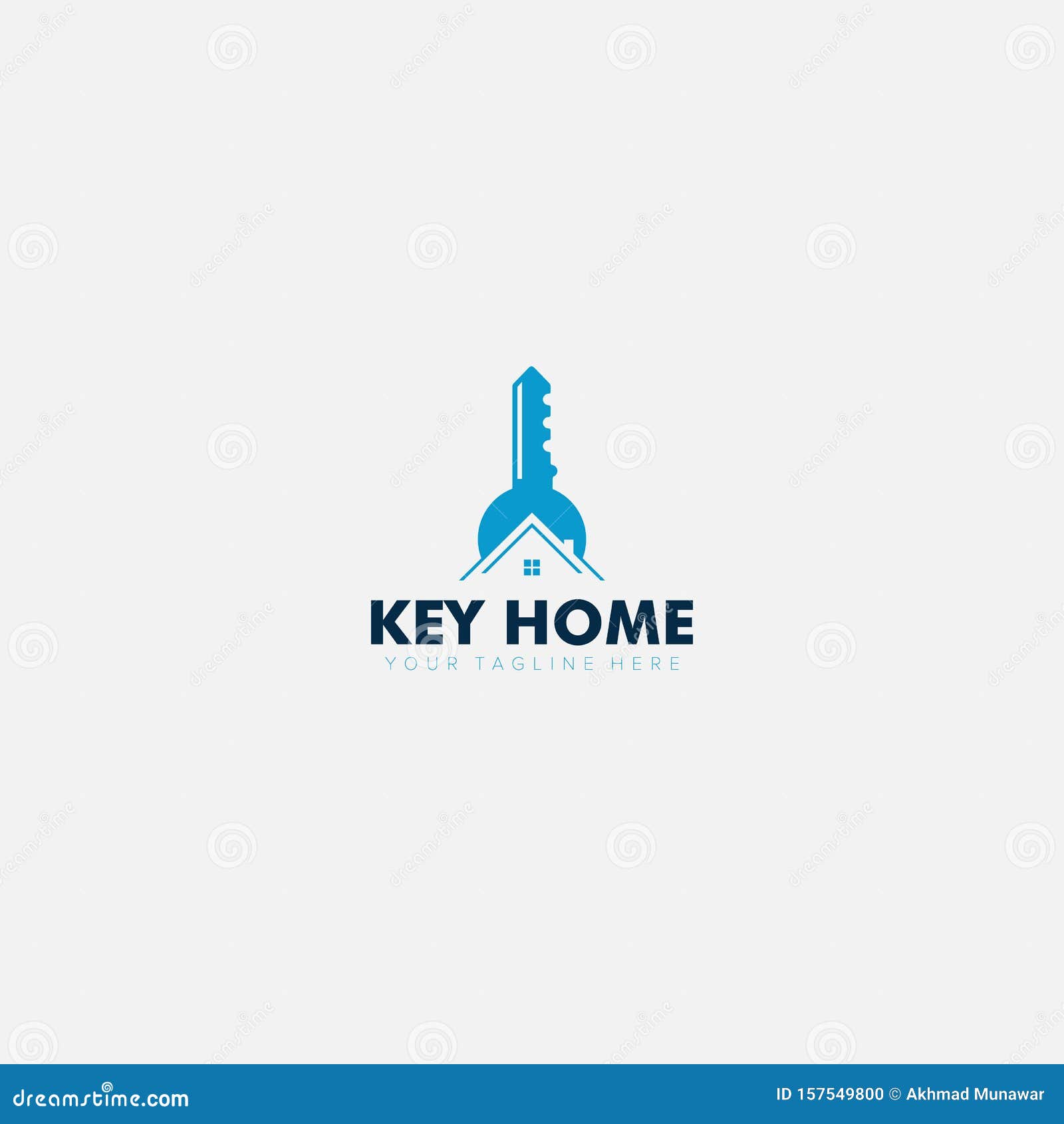 Key and Home Location Modern Logo Designs Simple Stock Vector ...