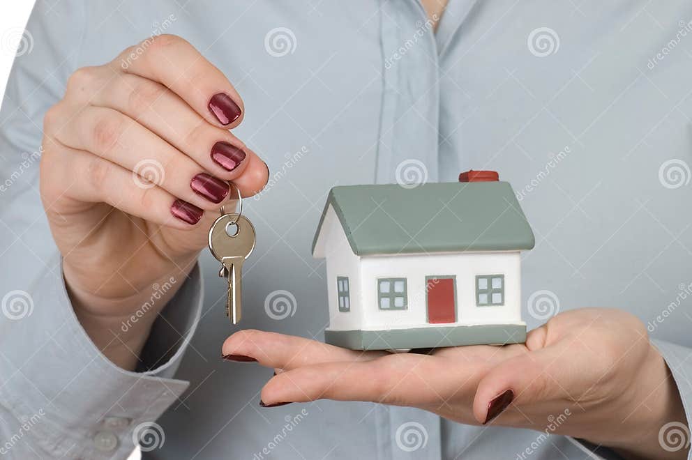 Key from the house stock image. Image of mansion, home - 4285423