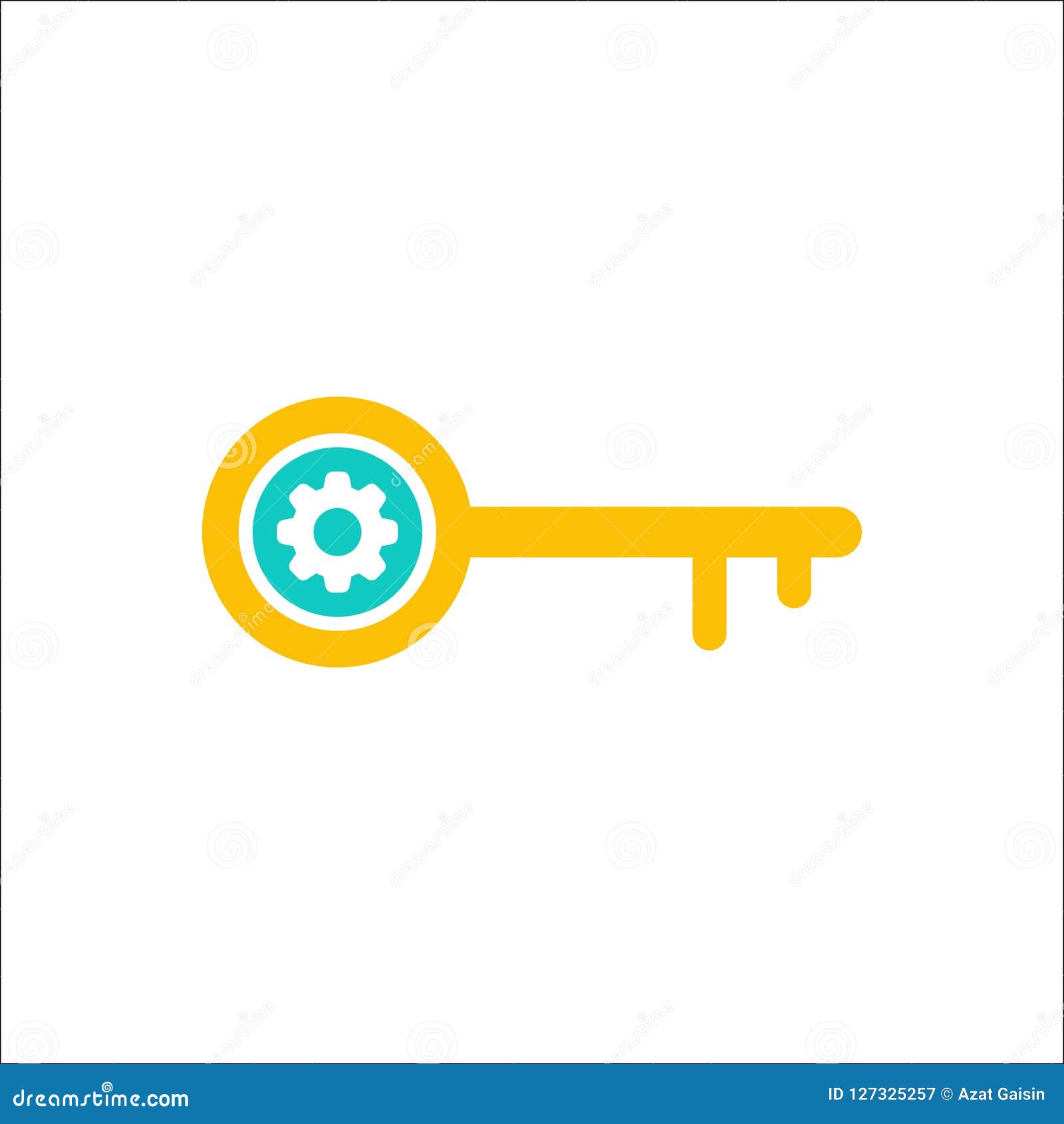 Key Icon, Access, Lock, Locked, Security Icon with Settings Sign. Key ...