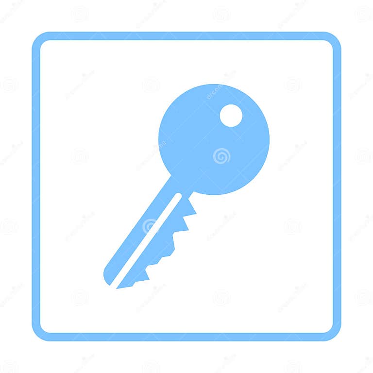 Key Icon stock vector. Illustration of funds, outline - 148603223