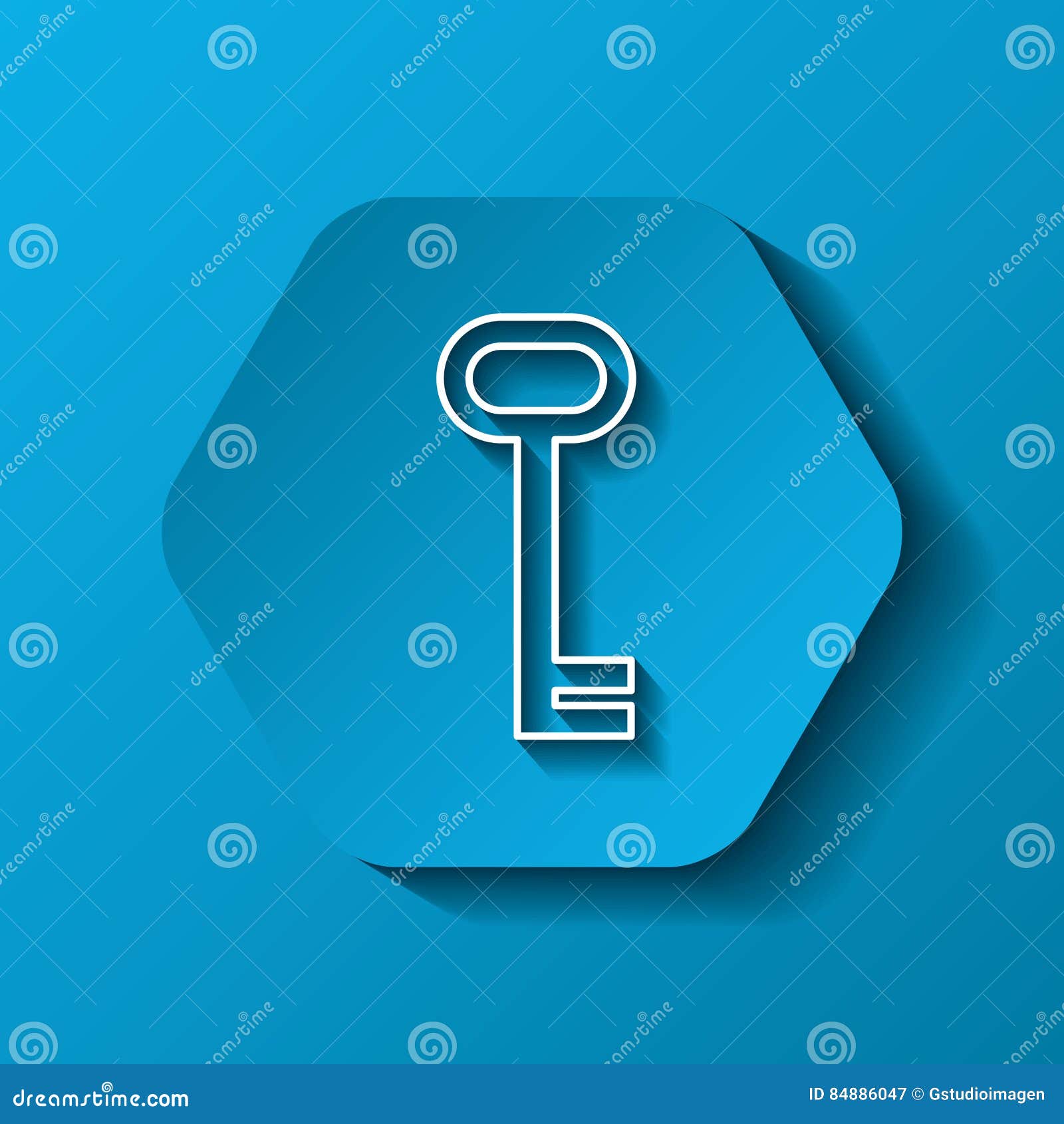 Key icon image stock illustration. Illustration of safe - 84886047