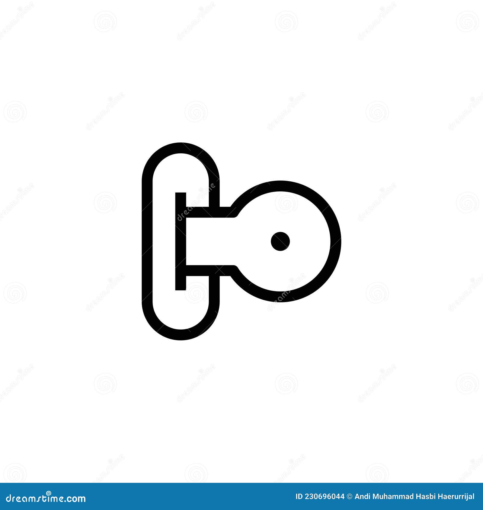 Key Icon Insert Key Single Icon Graphic Design Vector Stock ...
