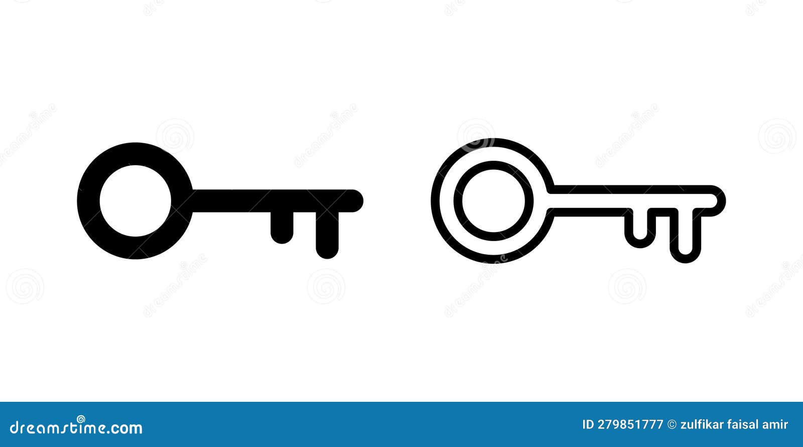 Key Icon . Key Vector Icon. Key Symbol Stock Vector - Illustration of ...