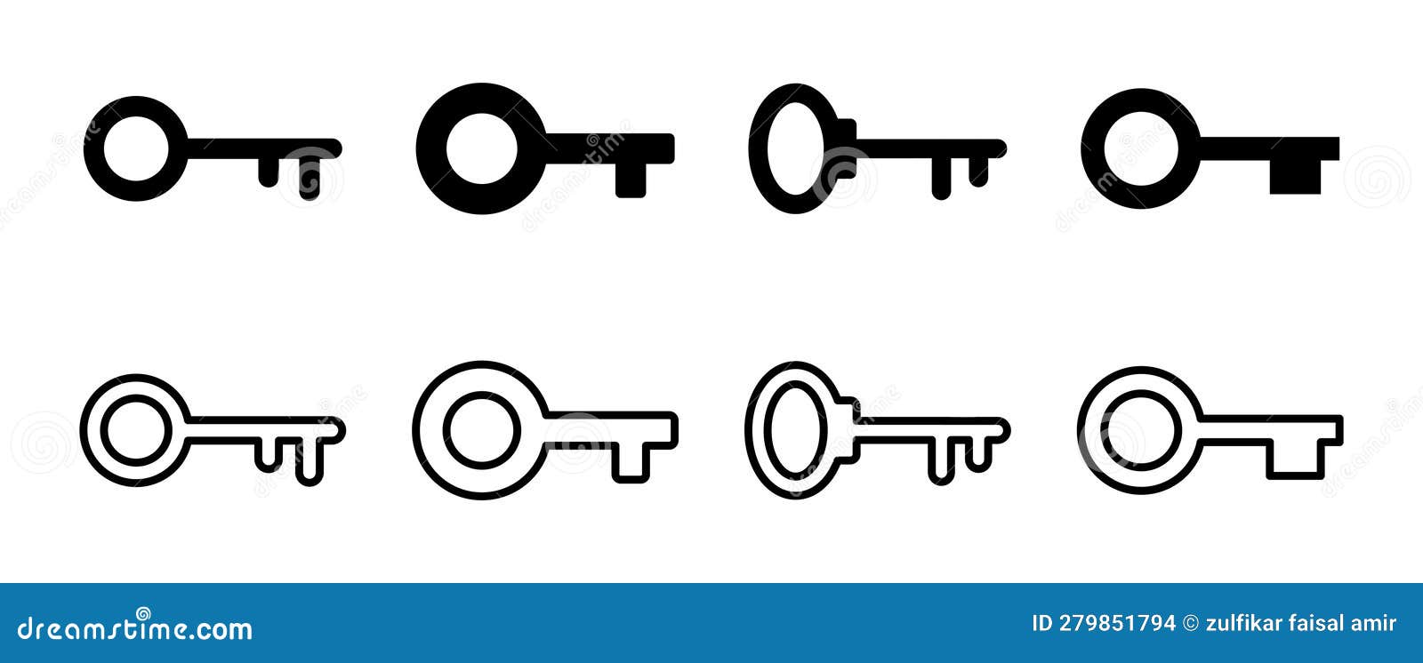 Key Icon . Key Vector Icon. Key Symbol Stock Vector - Illustration of ...