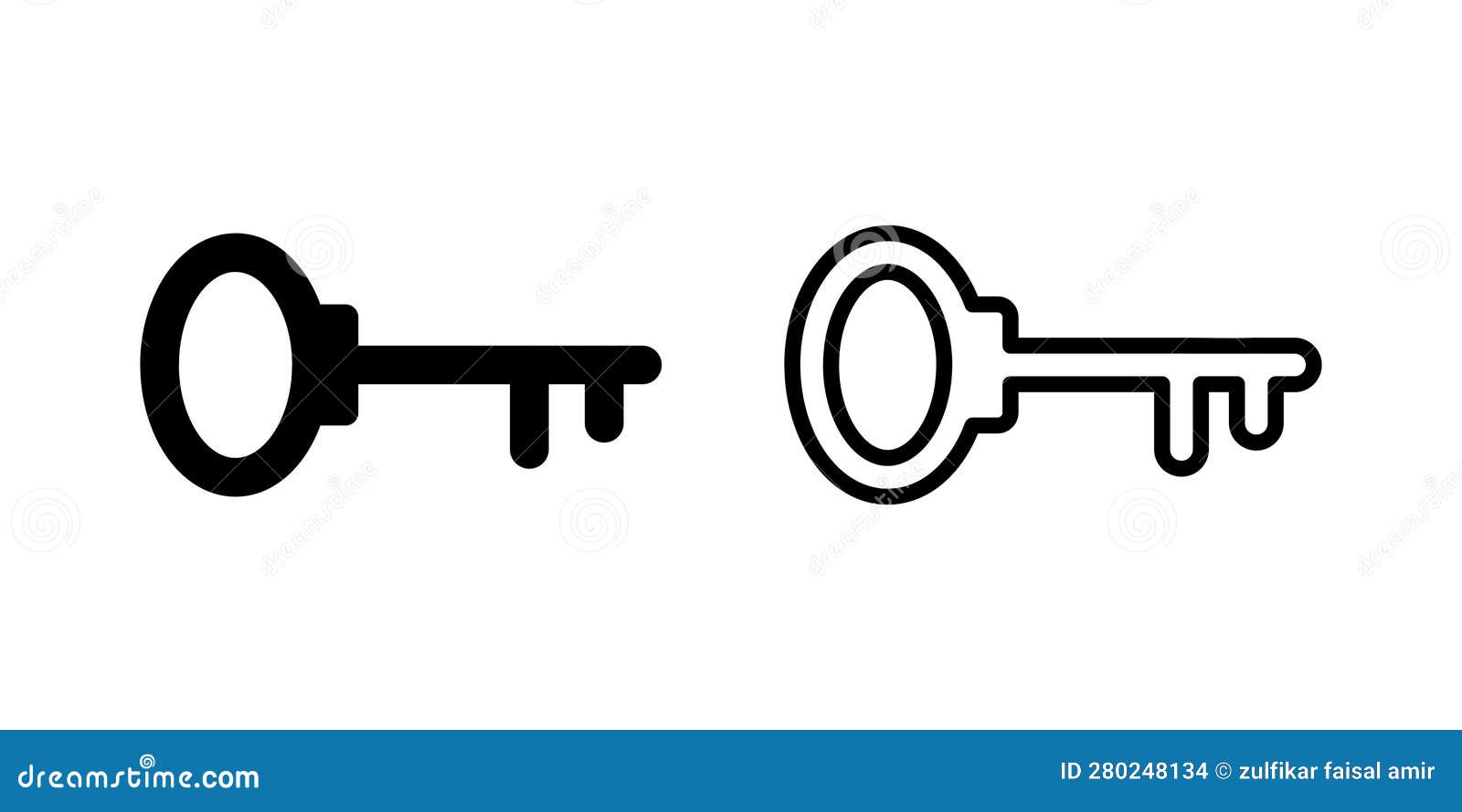 Key Icon . Key Vector Icon. Key Symbol Stock Vector - Illustration of ...