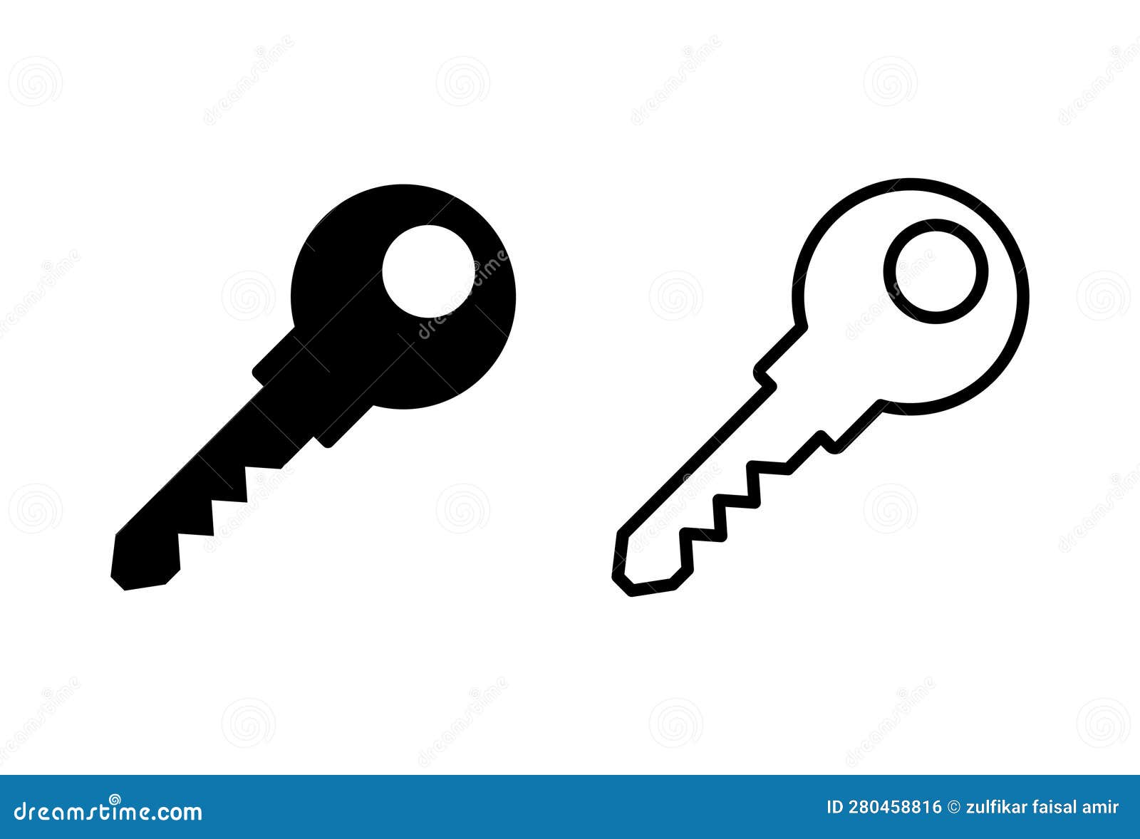Key Icon . Key Vector Icon. Key Symbol Stock Vector - Illustration of ...