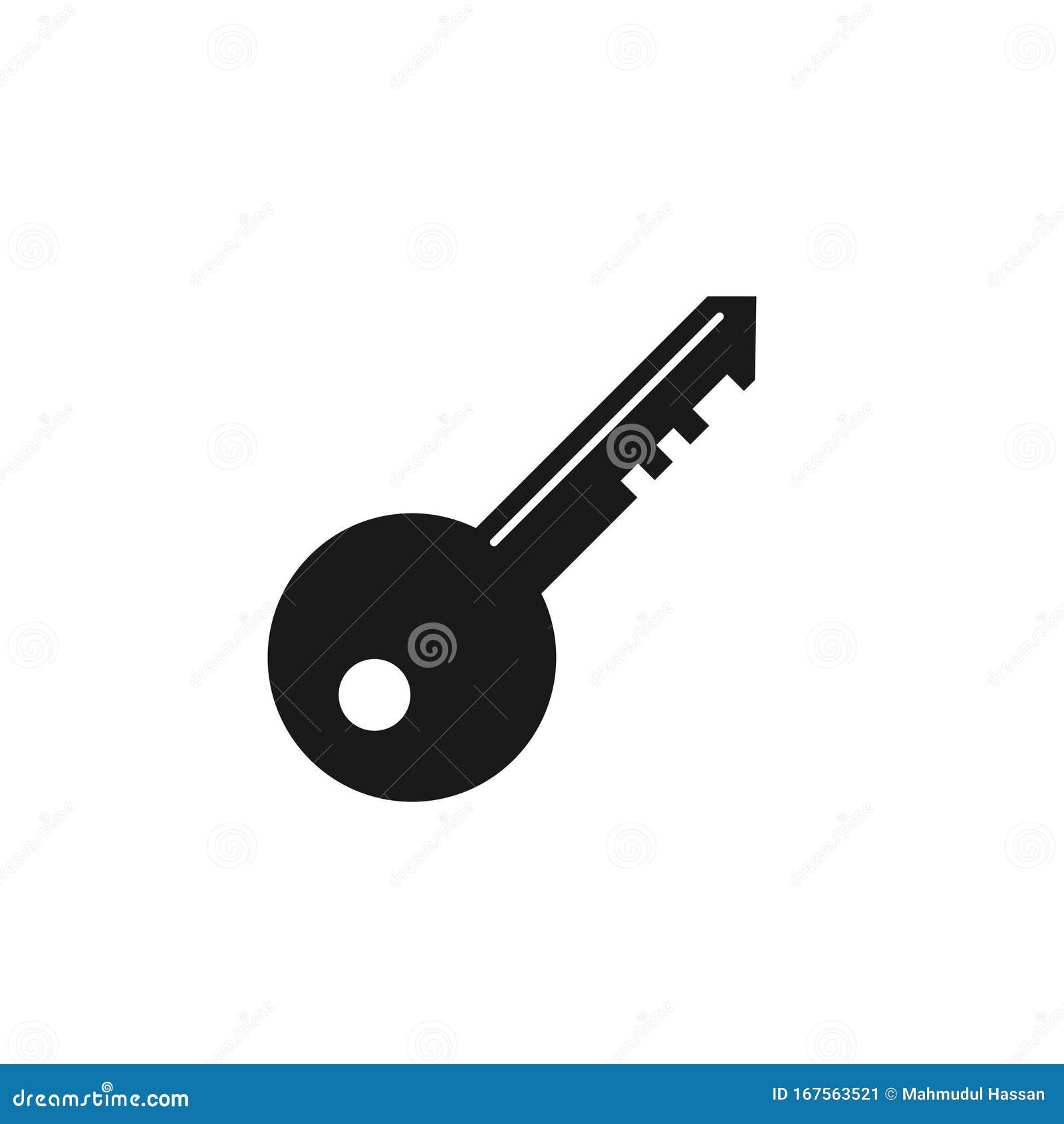 Key Icon. Key Sign Symbol Vector Illustration Stock Vector ...