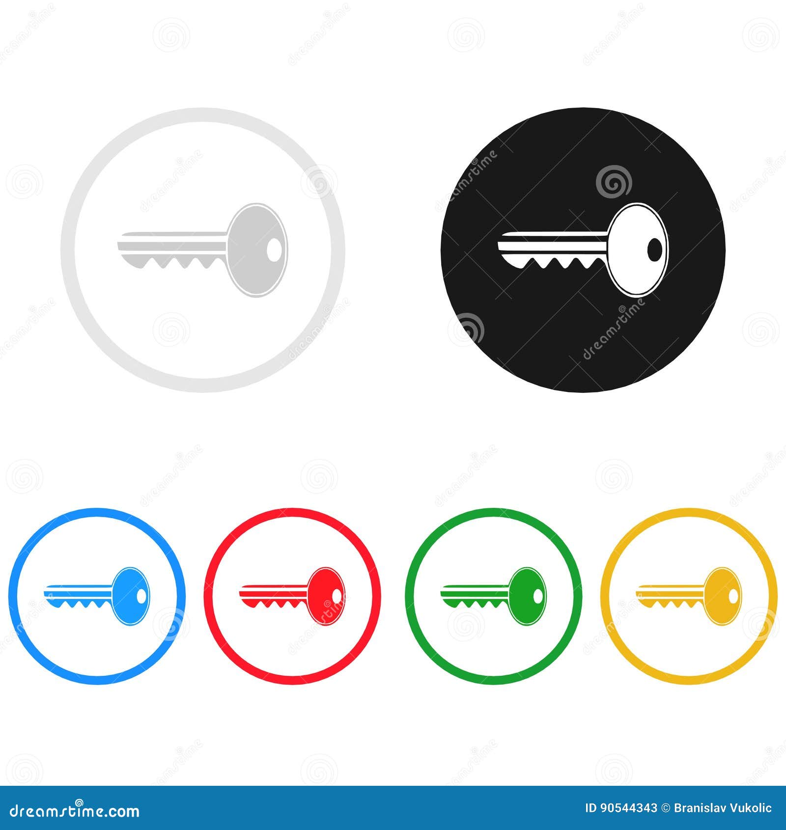 Key icon,sing,illustration stock illustration. Illustration of garage ...