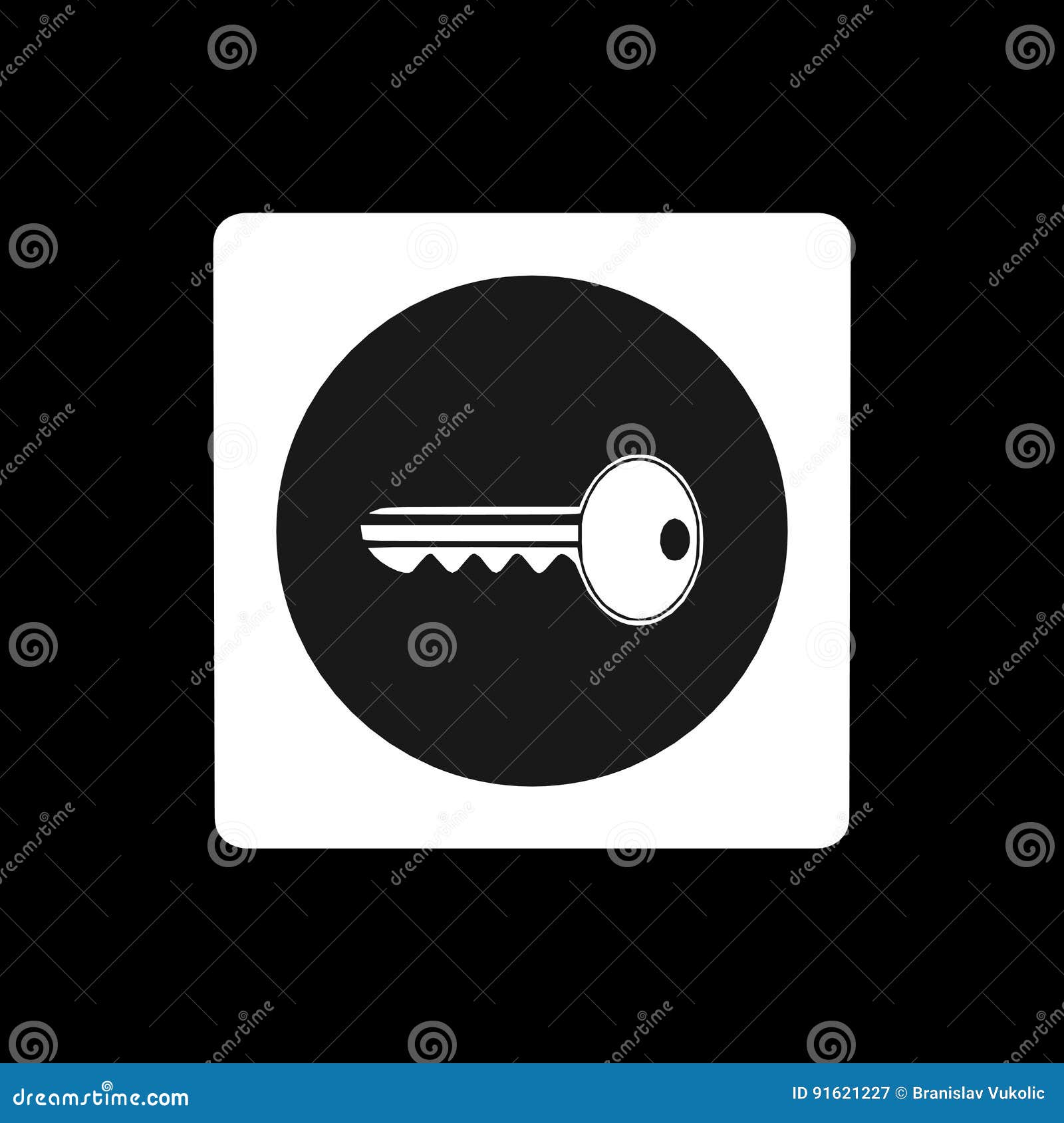 Key icon,sing,illustration stock illustration. Illustration of brand ...