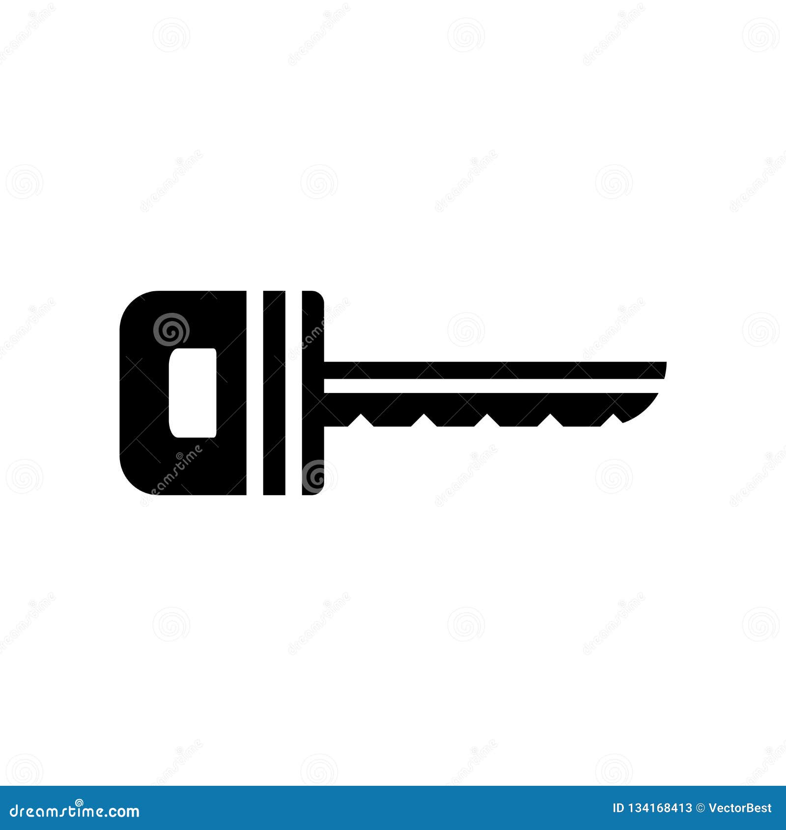 Key Icon Vector Isolated on White Background, Key Sign , Construction ...