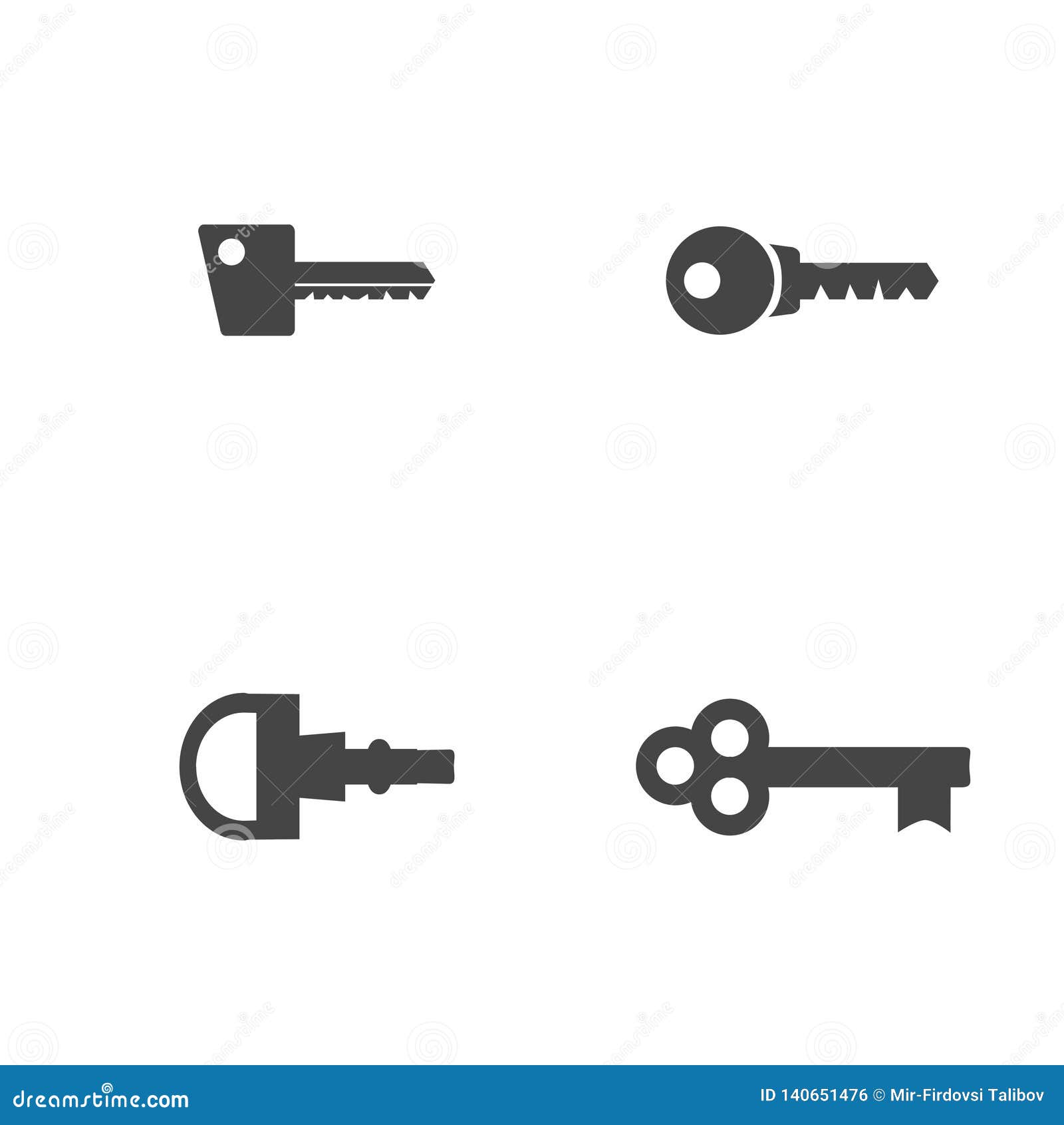 Vector Password Management Icons, Weak And Strong Passwords, Green And ...