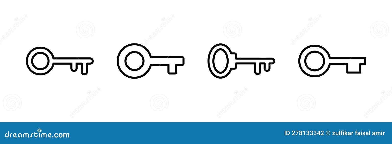 Key Icon . Key Vector Icon. Key Symbol Stock Vector - Illustration of ...