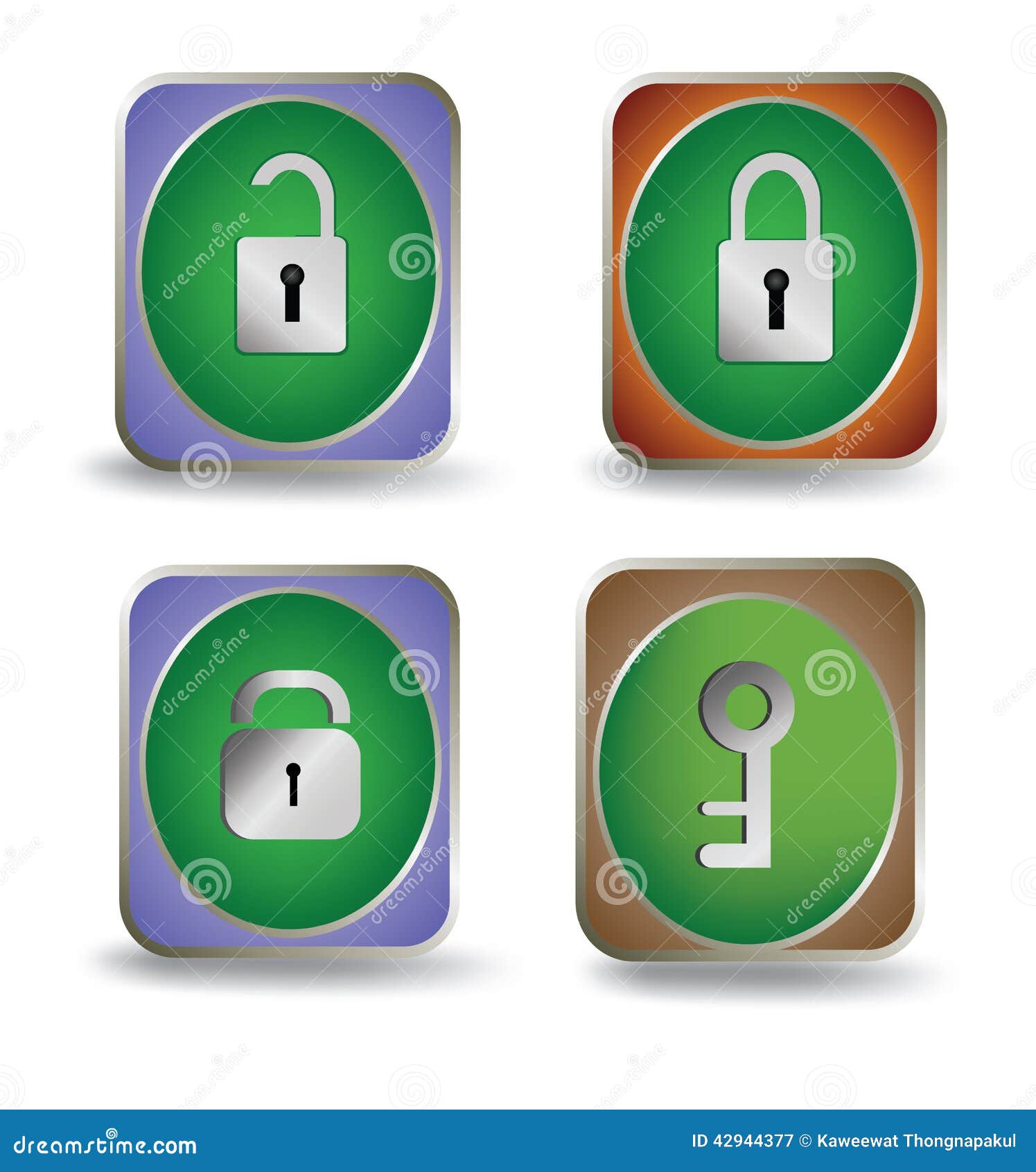 Key icons stock vector. Illustration of hole, security - 42944377