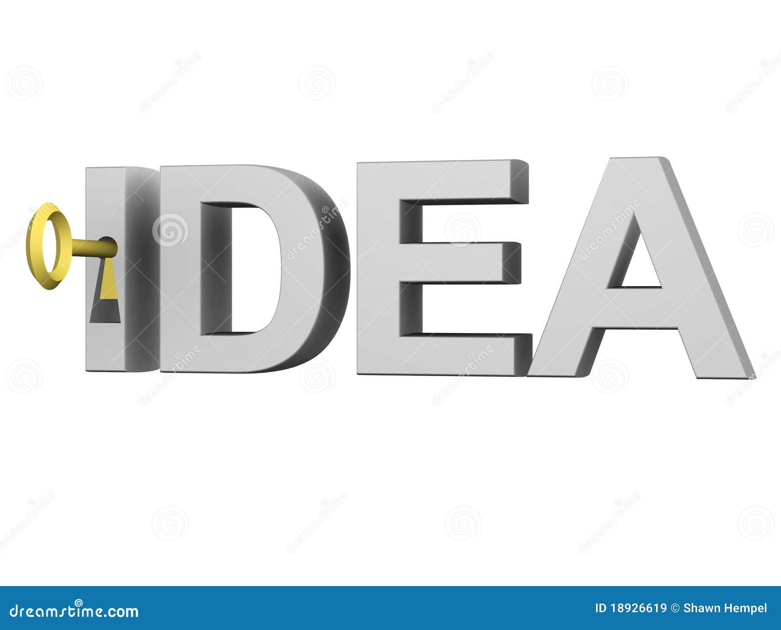 Key Idea Royalty-Free Stock Photo | CartoonDealer.com #18926619