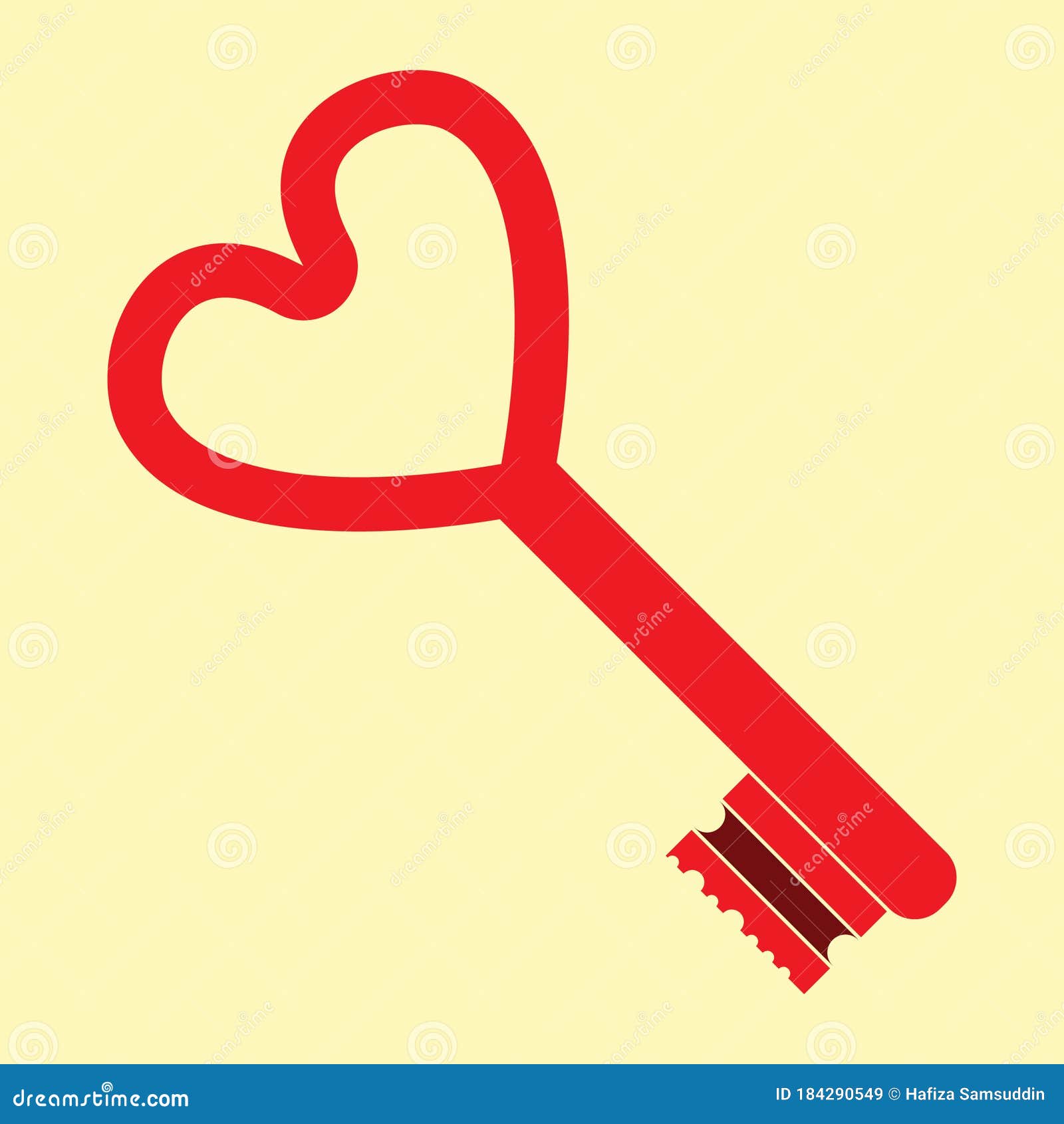 A key illustration. stock vector. Illustration of celebration - 184290549