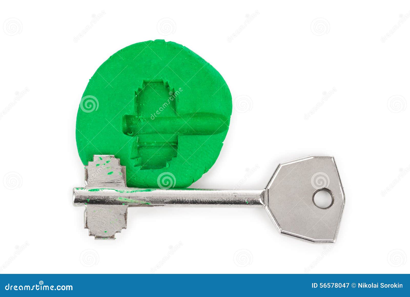 Key Impression - Security Concept Stock Image - Image of illegal ...