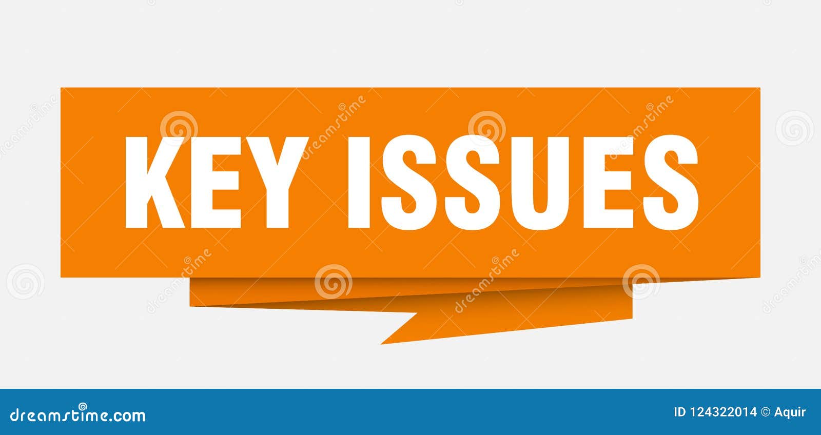 Key issues stock vector. Illustration of ribbon, sign - 124322014