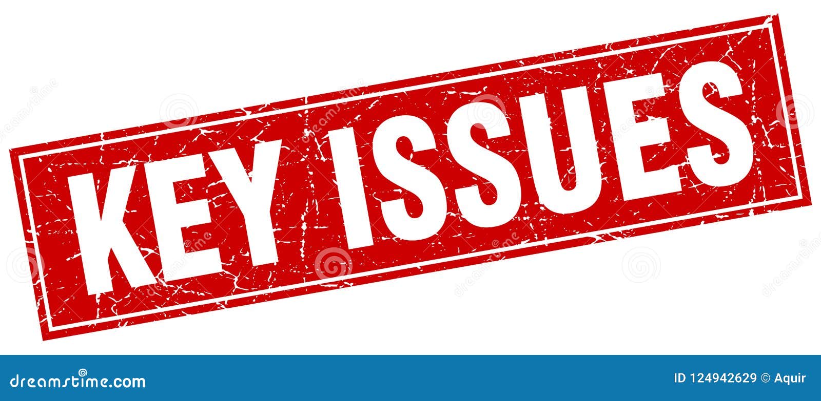 Key issues stamp stock vector. Illustration of issues - 124942629