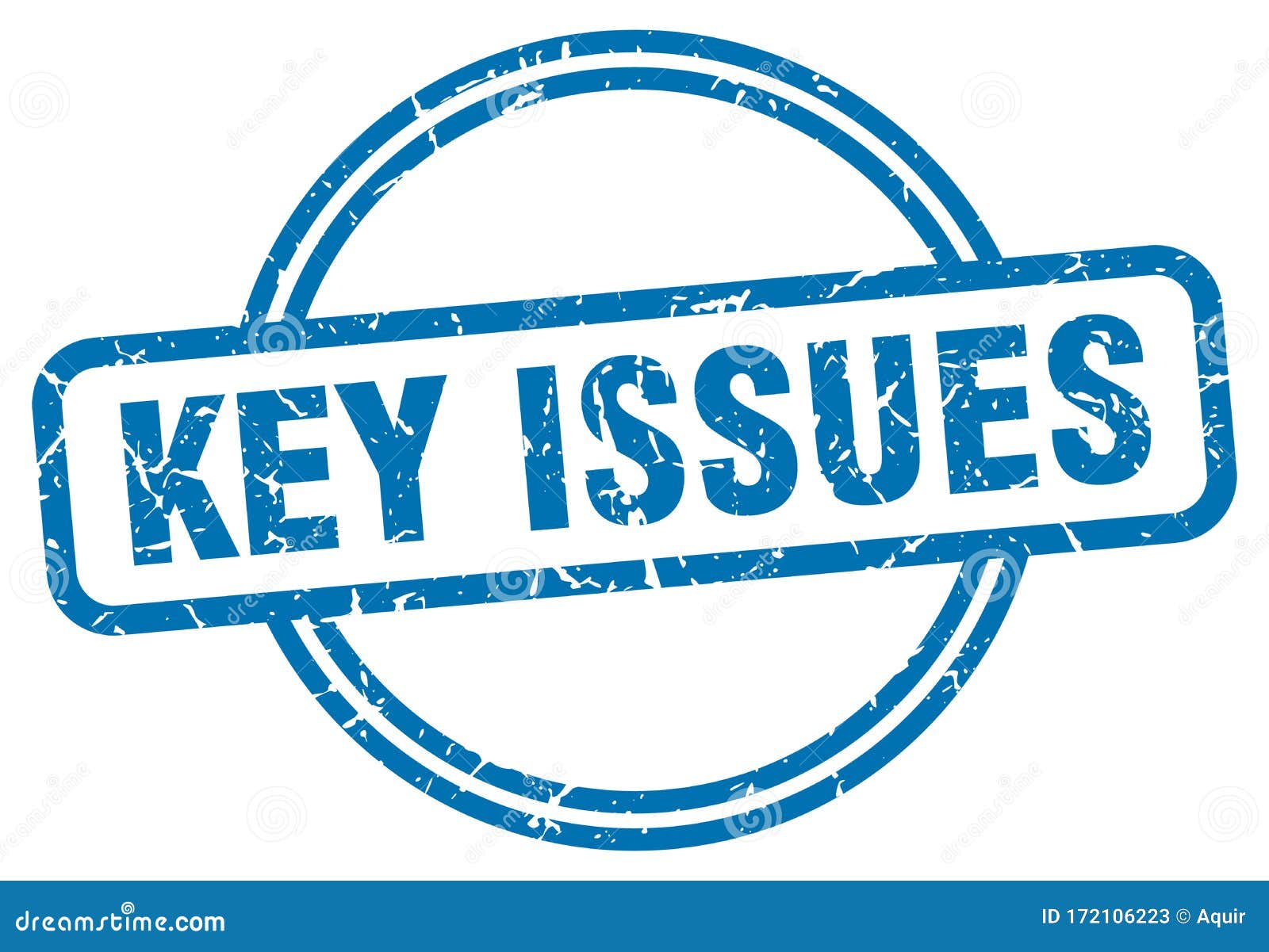 Key Issues Stamp. Key Issues Round Grunge Sign Stock Vector ...
