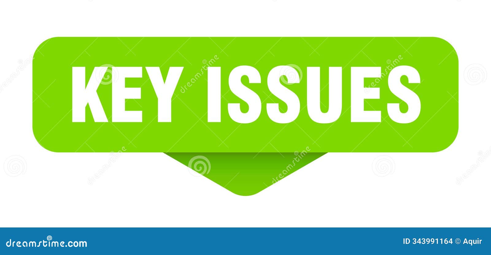 Key Issues Sticker. Key Issues Sign on Transparent Background Stock ...