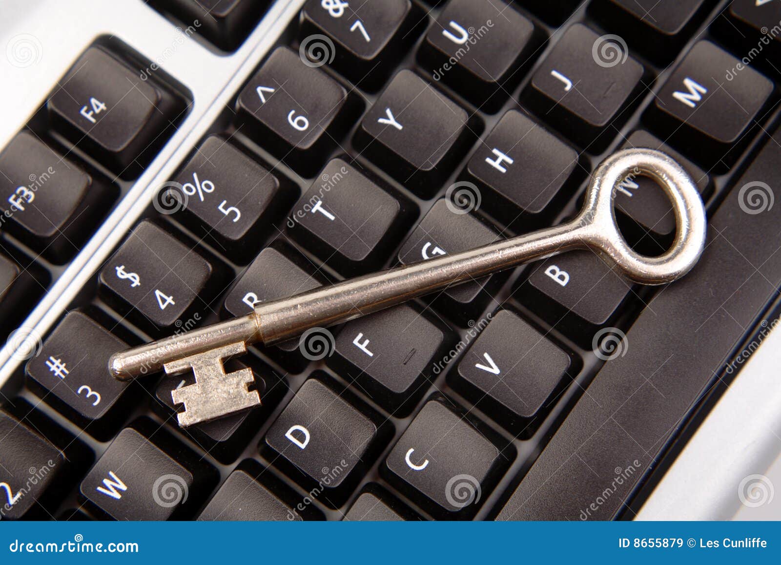 Key on keyboard stock image. Image of information, idea - 8655879