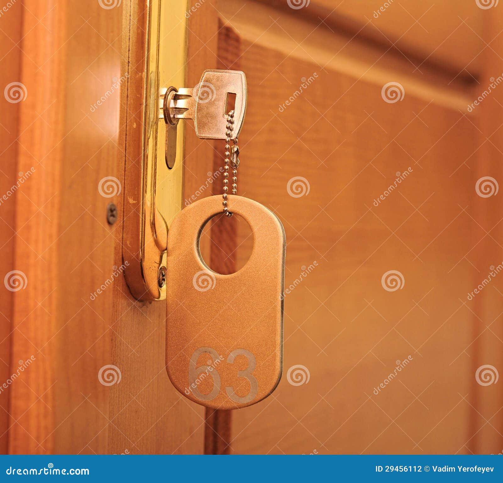 Key in keyhole stock photo. Image of lock, open, door - 29456112