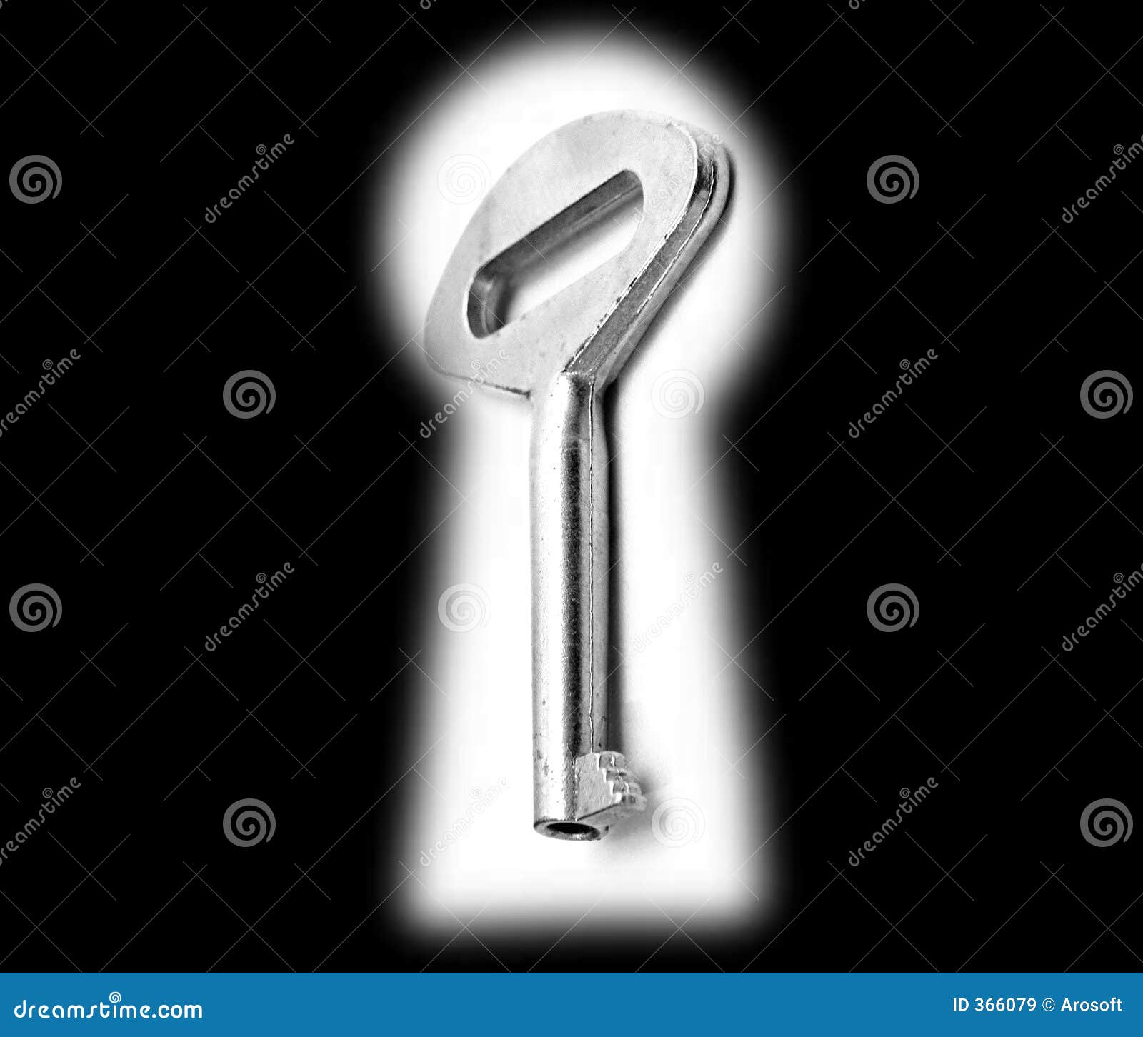 Key through keyhole stock image. Image of bronze, door - 366079