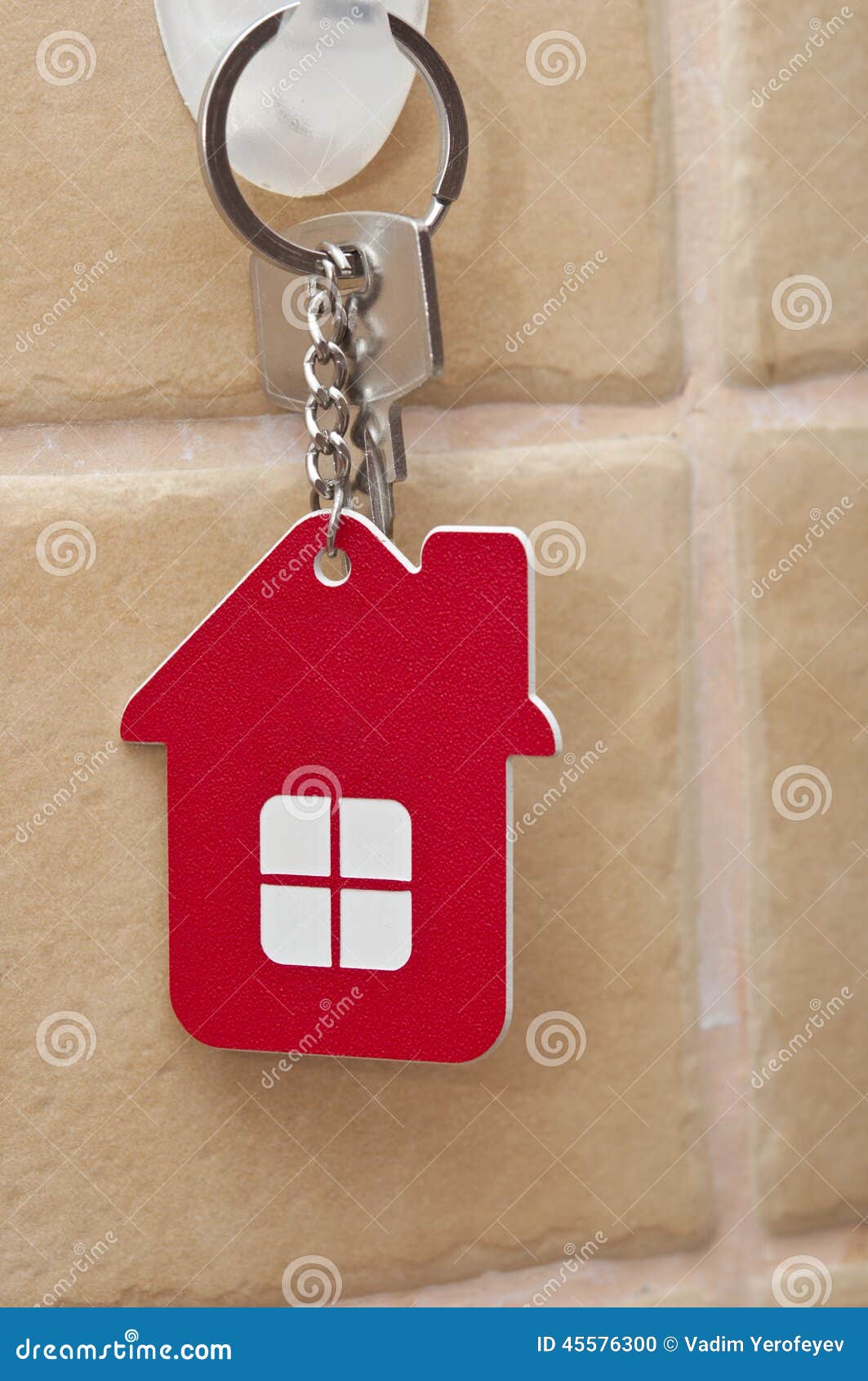 Key with label home stock photo. Image of security, shiny - 45576300