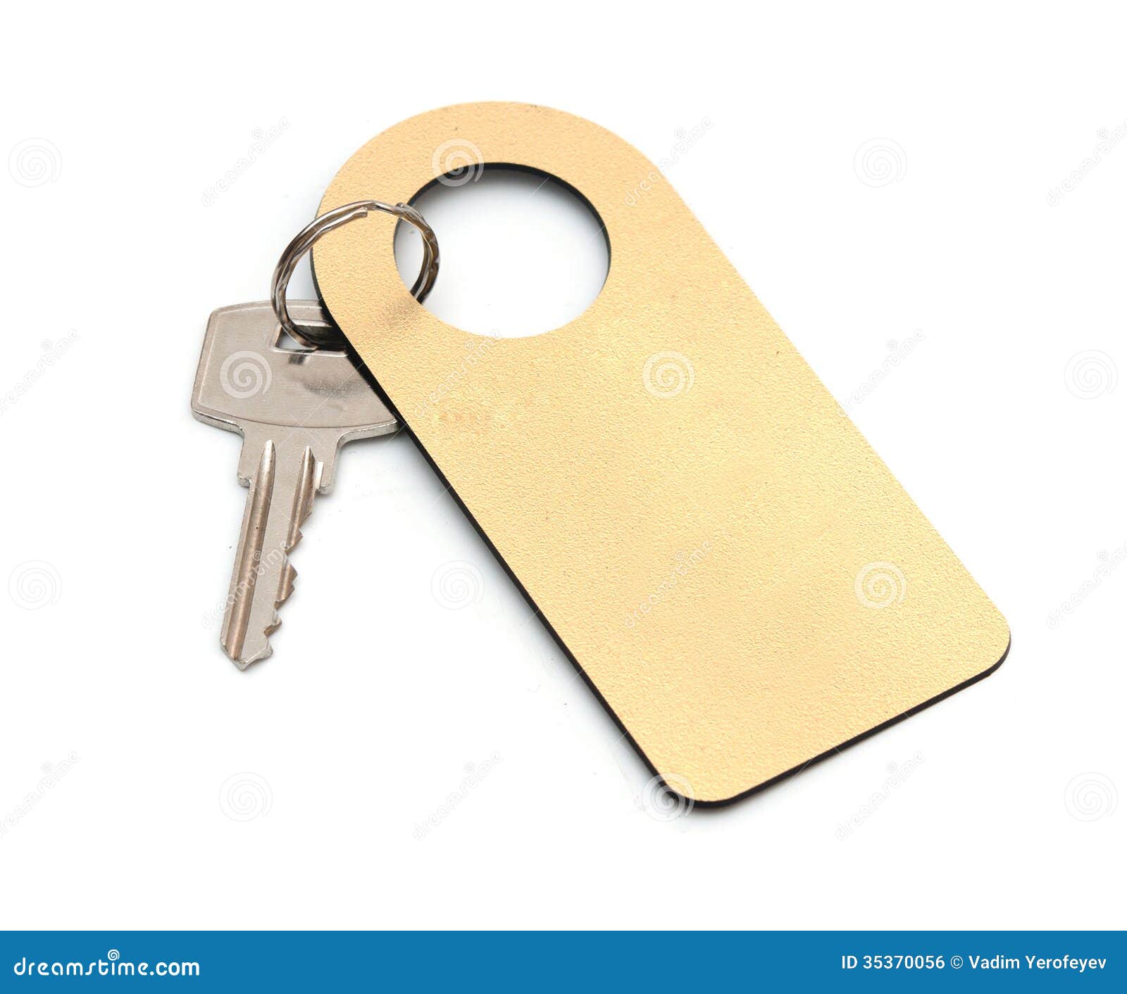 Key with a label stock photo. Image of open, home, symbol - 35370056