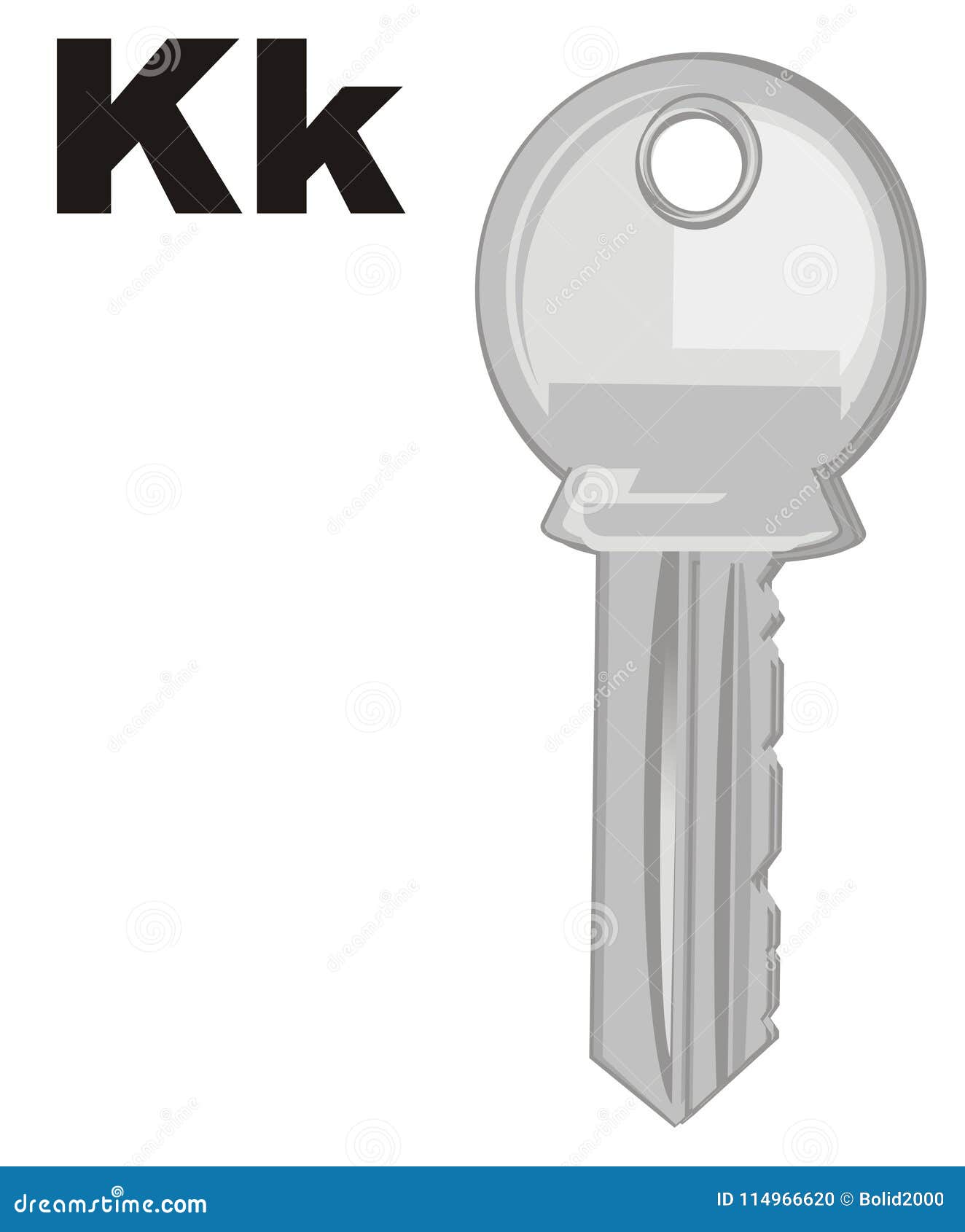 Key letters 库存例证. 插画 包括有 房子, 关键字, 一个, 动画片, 形状, 灰色, 开放 - 114966620