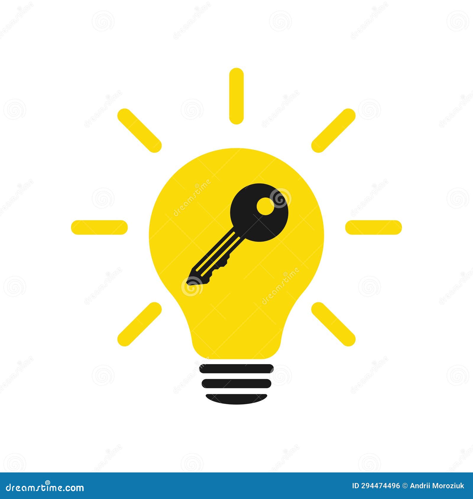 Key light. Illustration stock vector. Illustration of smart - 294474496